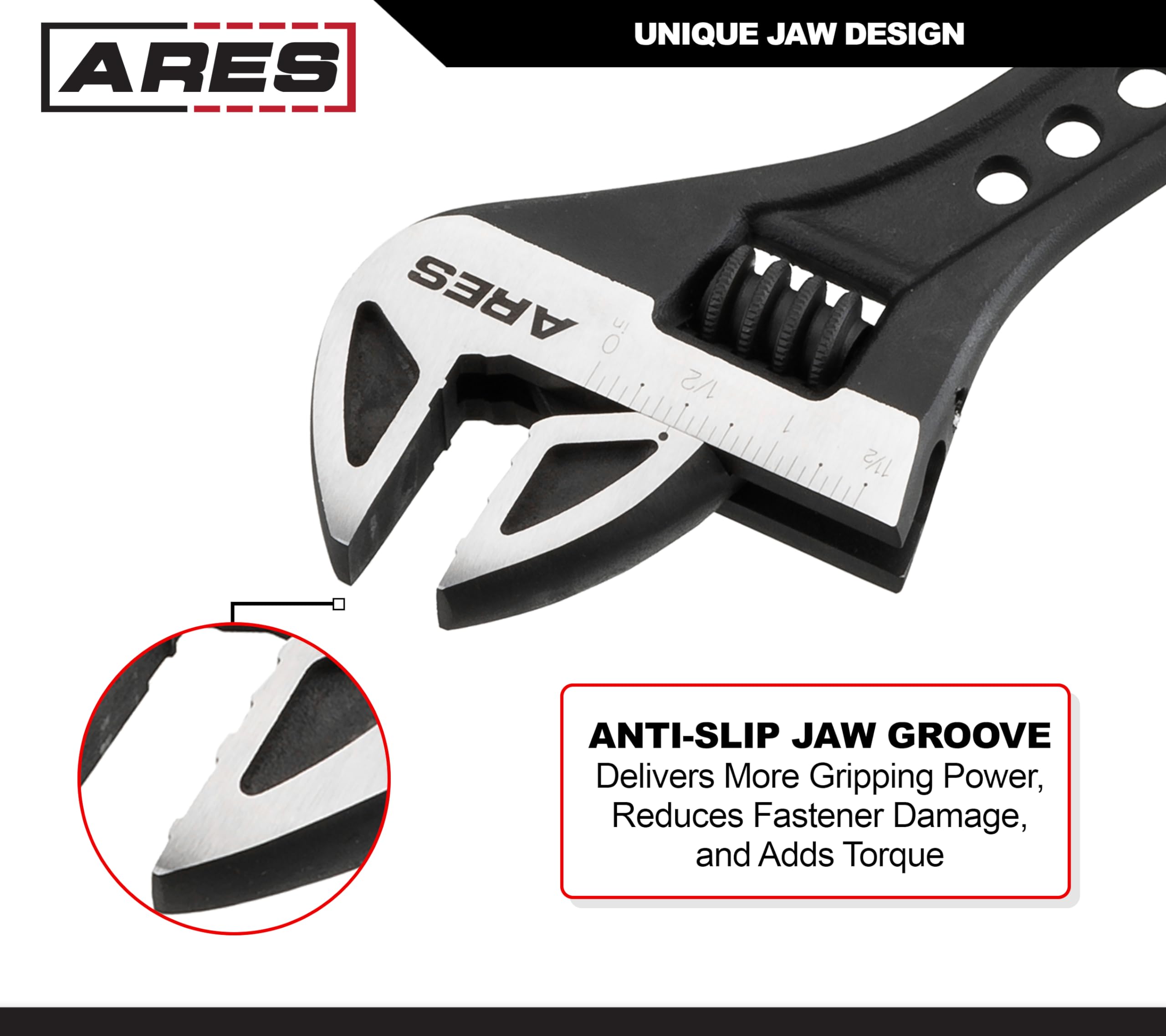 Snapklik.com : 79004-12-Inch Adjustable Wrench - 1 1/2-Inch Jaw ...