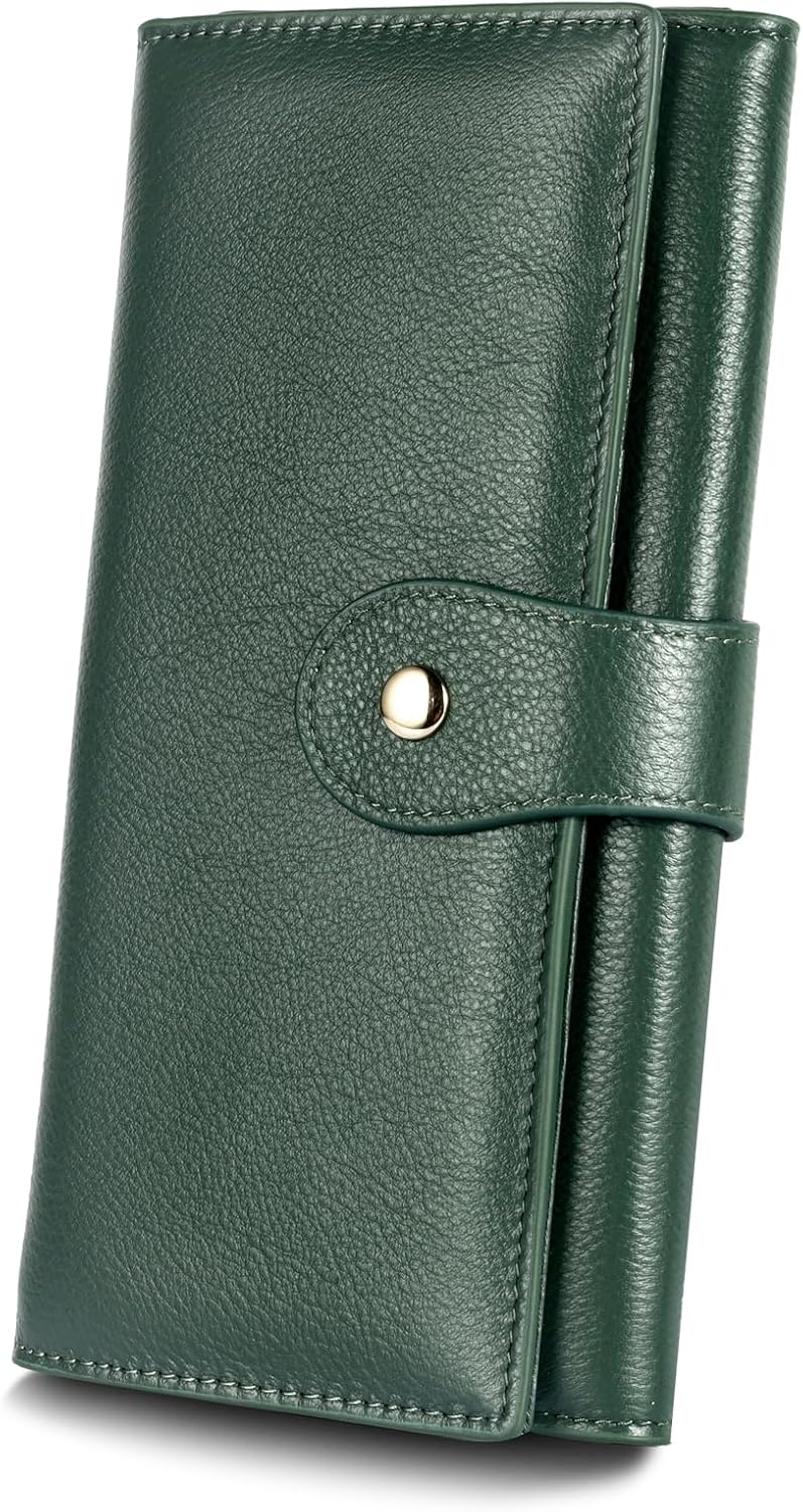 Amazon.com: Professional RFID Blocking Wallet for Women - Genuine ...