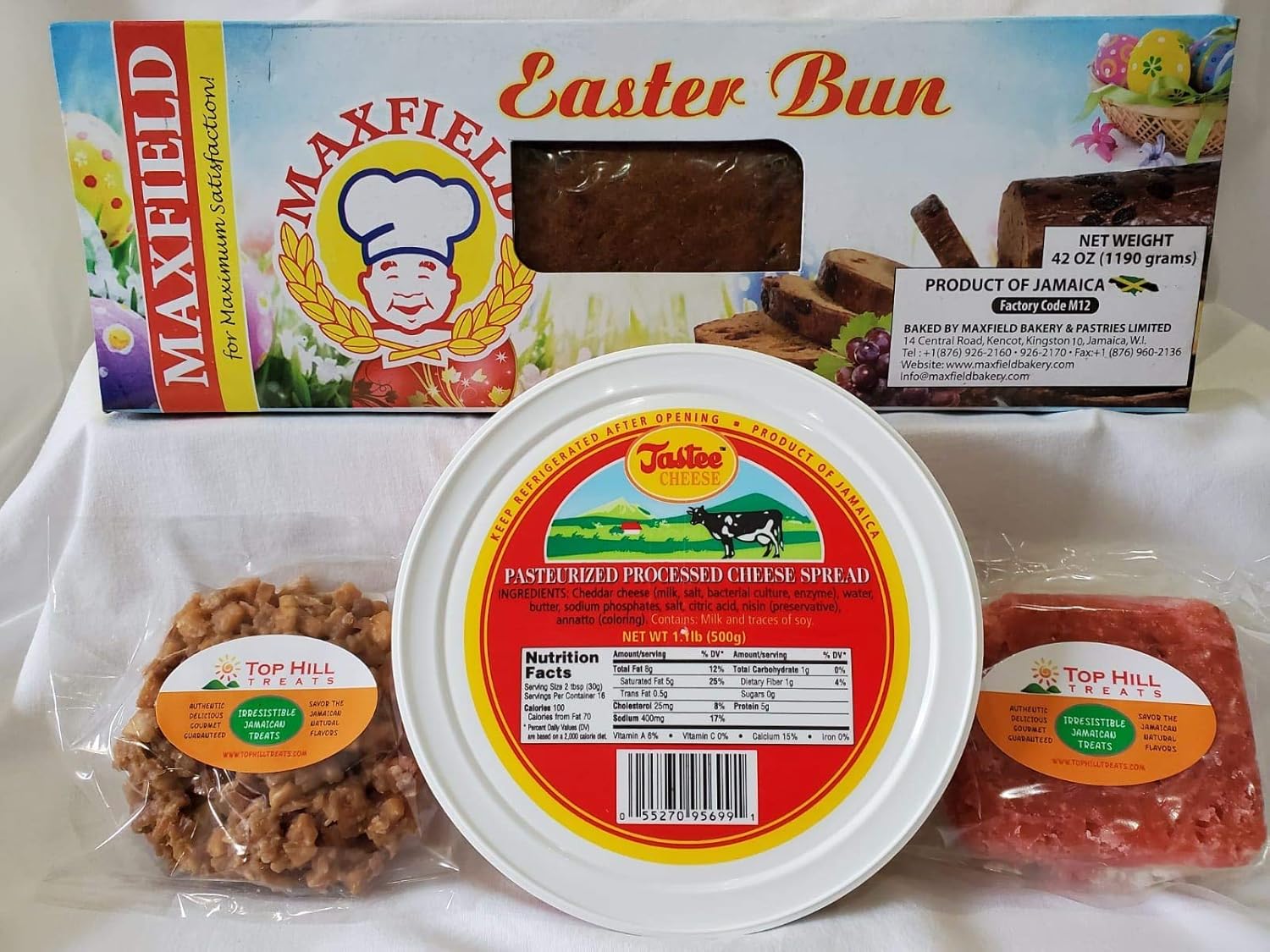 Amazon.com: Maxfield Easter Bun & Tastee Cheese Easter Pack : Grocery ...