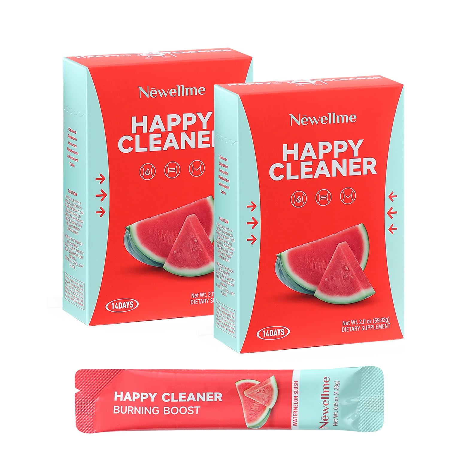 Newellme Watermelon Berry Superfoods Happy Cleaner Powder Happy Cleaner ...