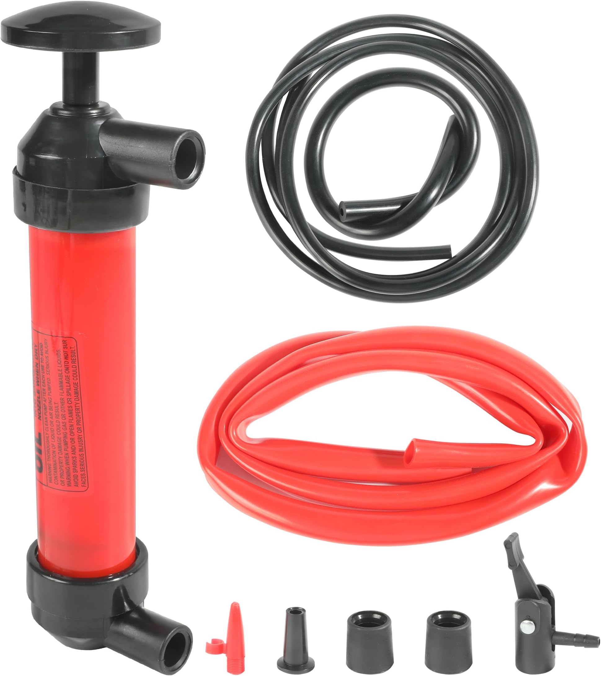 Amazon.com: Car Siphon Transfer Pump Kit, 200cc Siphon Hand Pump Kit ...
