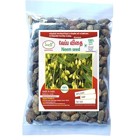 SAARA Neem Seeds Azadirachta Indica Medical Nim Tree Seeds,100g ...