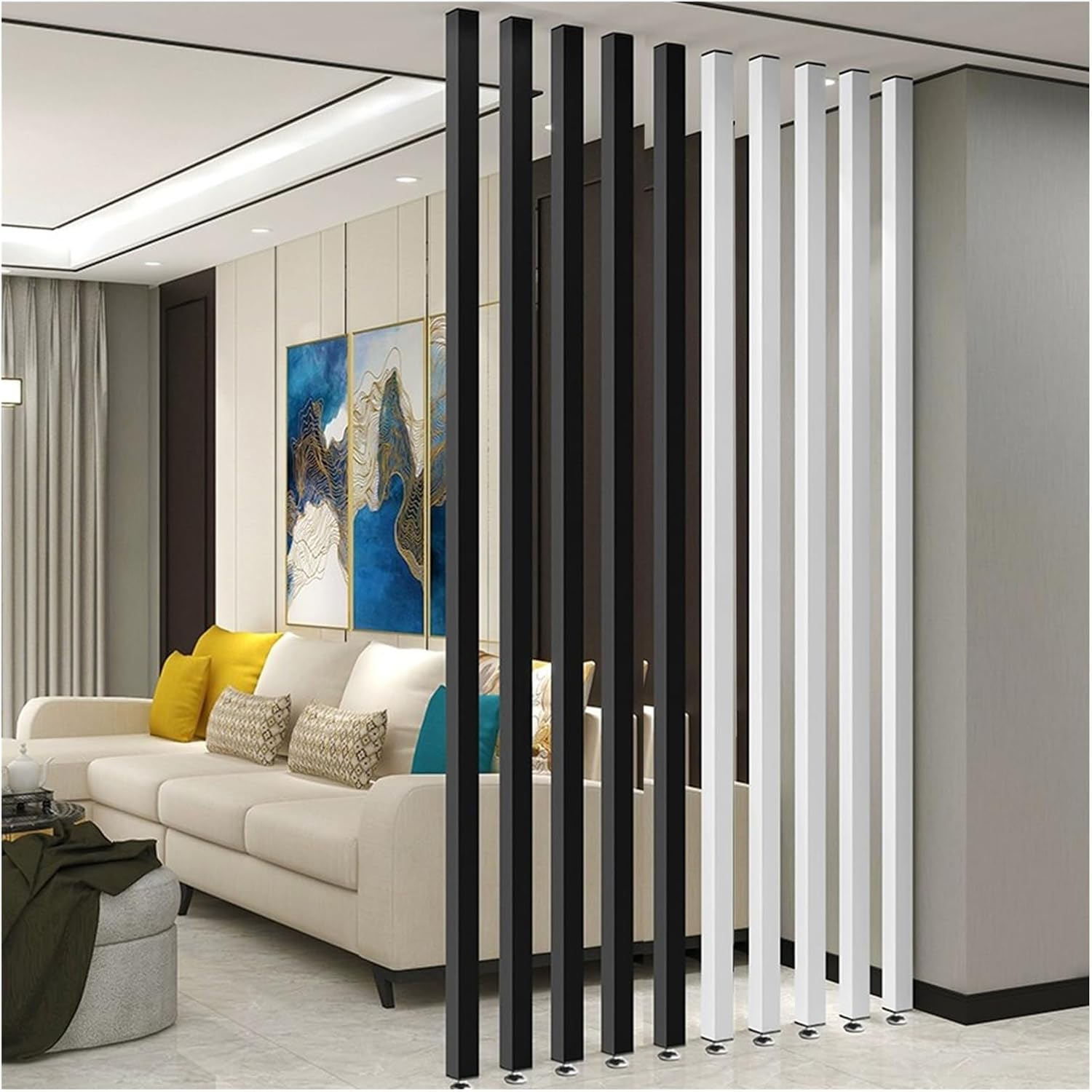 Amazon.com - 10 Pack Adjustable Room Divider Posts - Floor to Ceiling ...