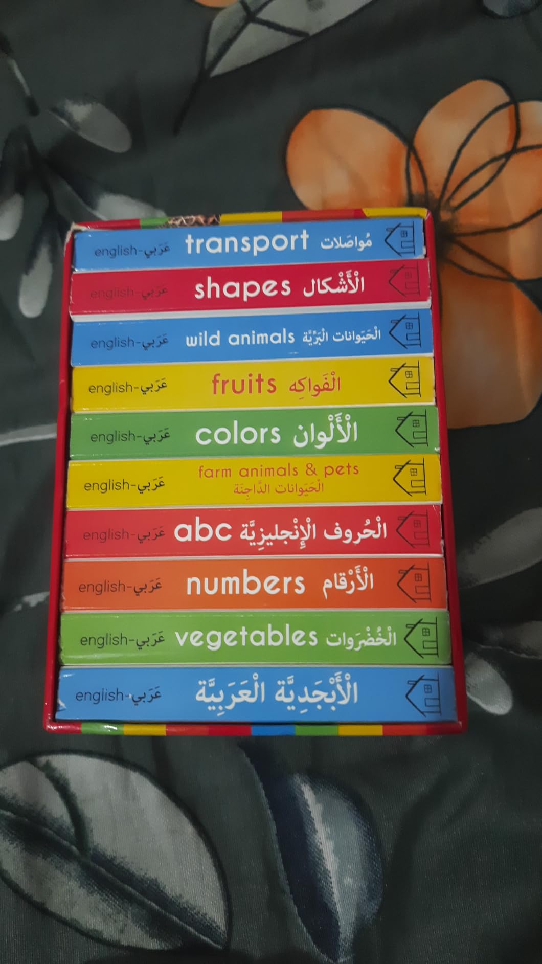 My First English-Arabic Learning Library: Bilingual Boxset of 10 ...