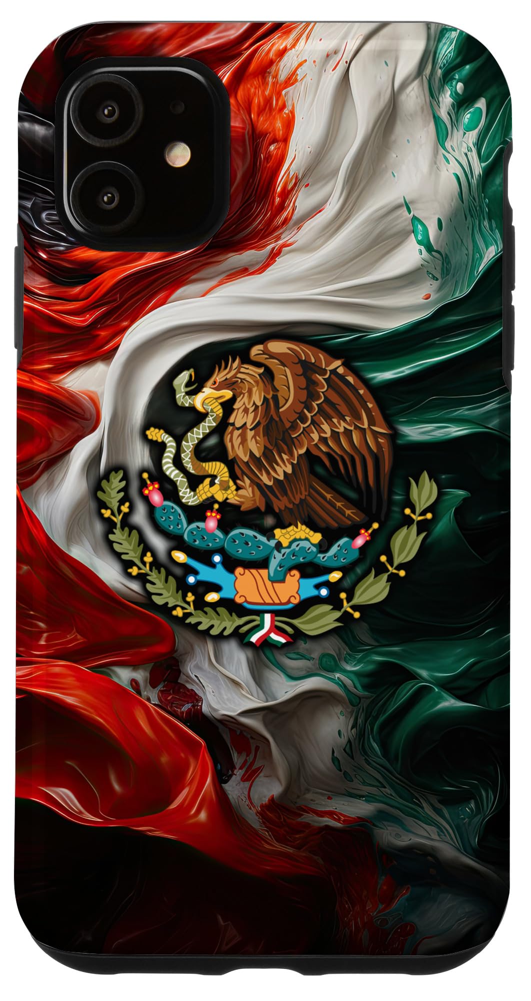 Amazon.com: iPhone 11 Smoky Mexican Flag México Pride Cinco de Mayo ...