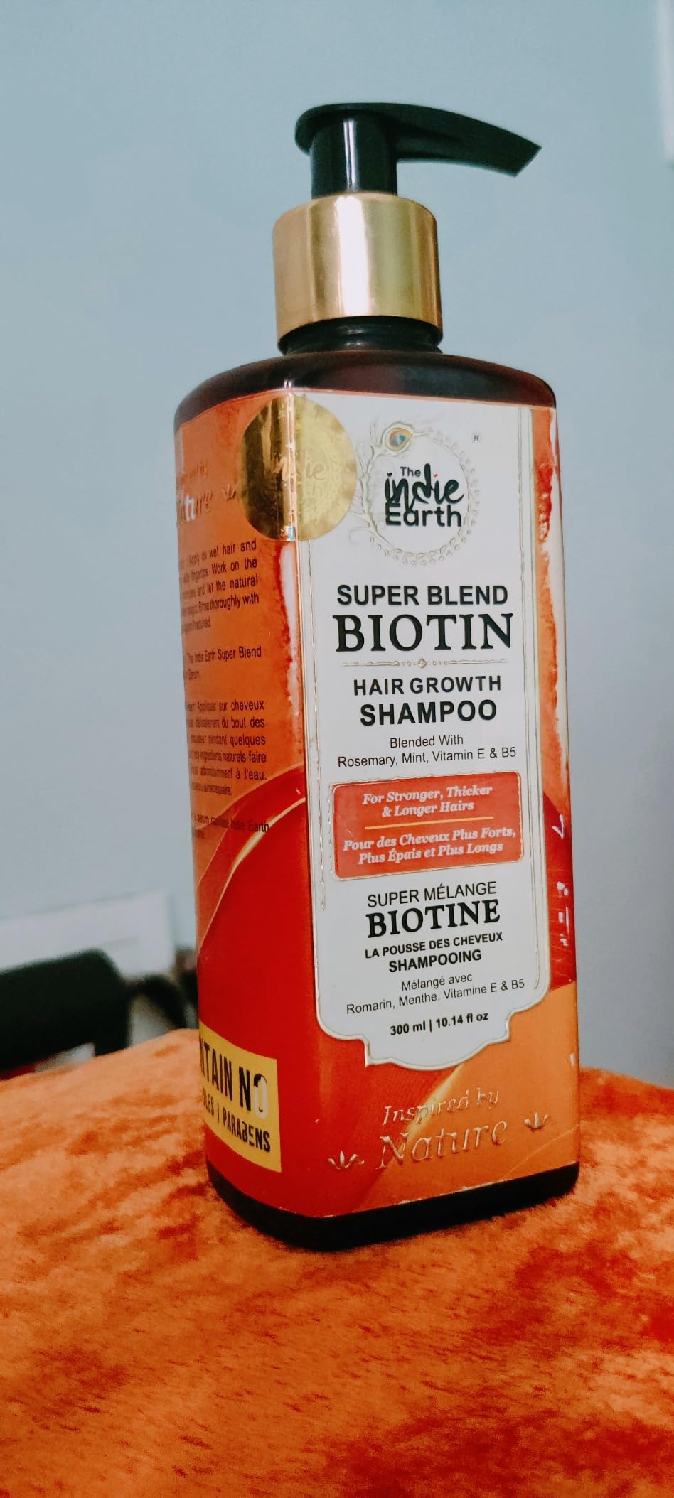 Buy The Indie Earth Rosemary Mint Biotin Hair Shampoo For Stronger ...