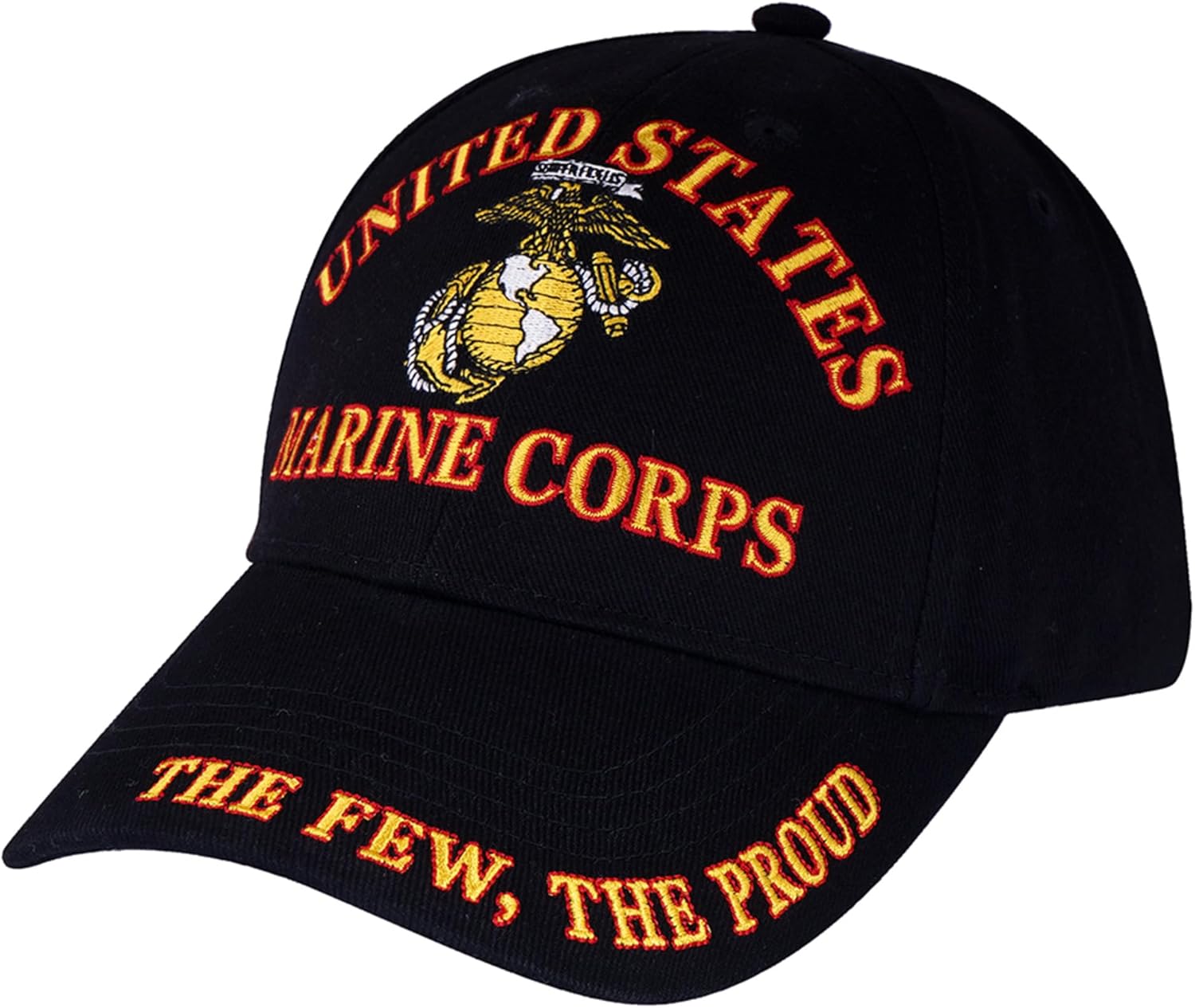 Amazon.com: Trendy Zone 21 USMC Hat for Men and Women | Unisex Black US ...
