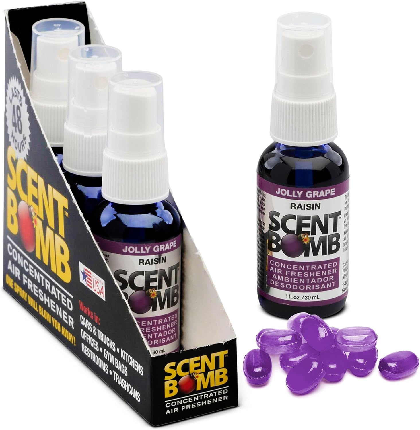 Amazon.com: Scent Bomb Air Freshener Spray, Long-Lasting Odor ...