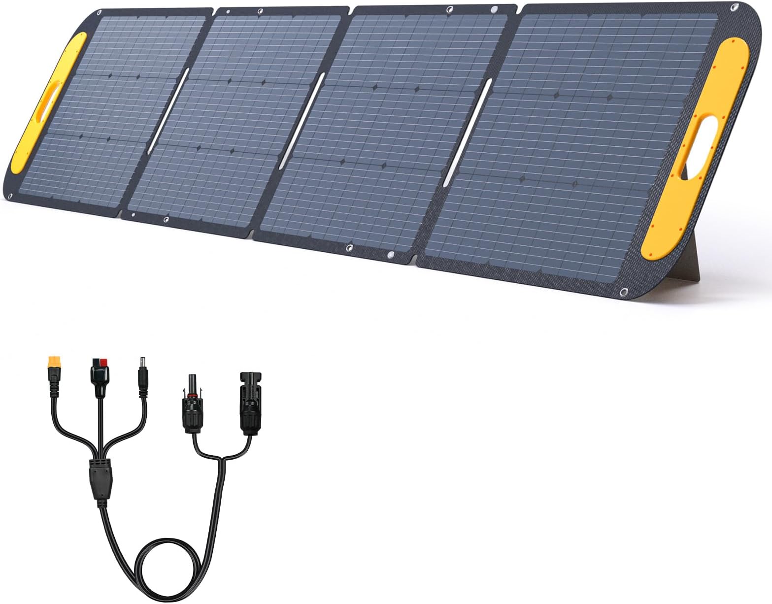 Amazon.com : Egretech Portable Solar Panel 100W 17.5V with MC-4 to ...