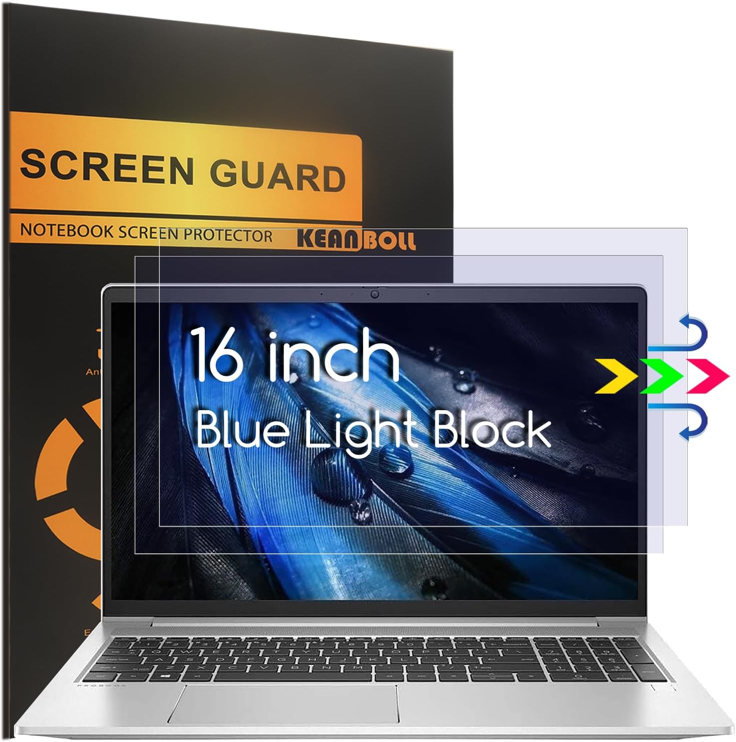 Amazon.com: F FORITO 2-Pack 16 inch Anti Blue Light Screen Protector ...