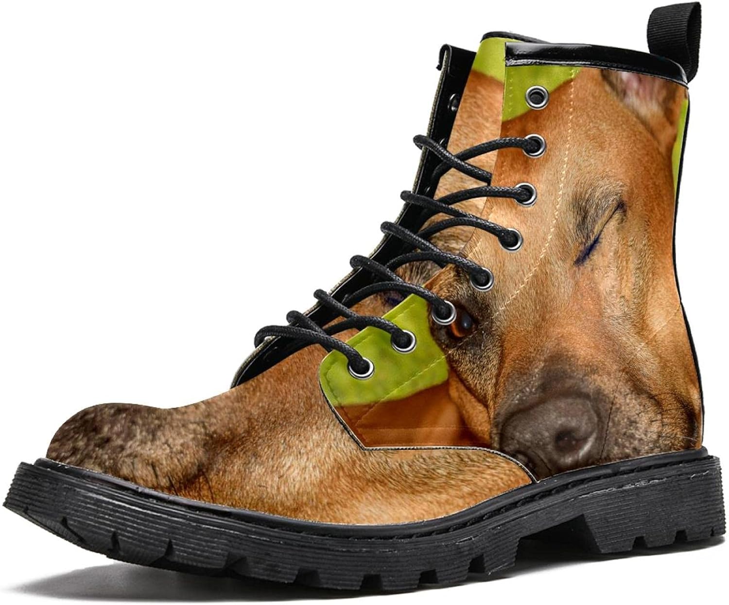 MAPOLO Boots for Women Rhodesian Ridgeback Dog Print Women's High Top ...