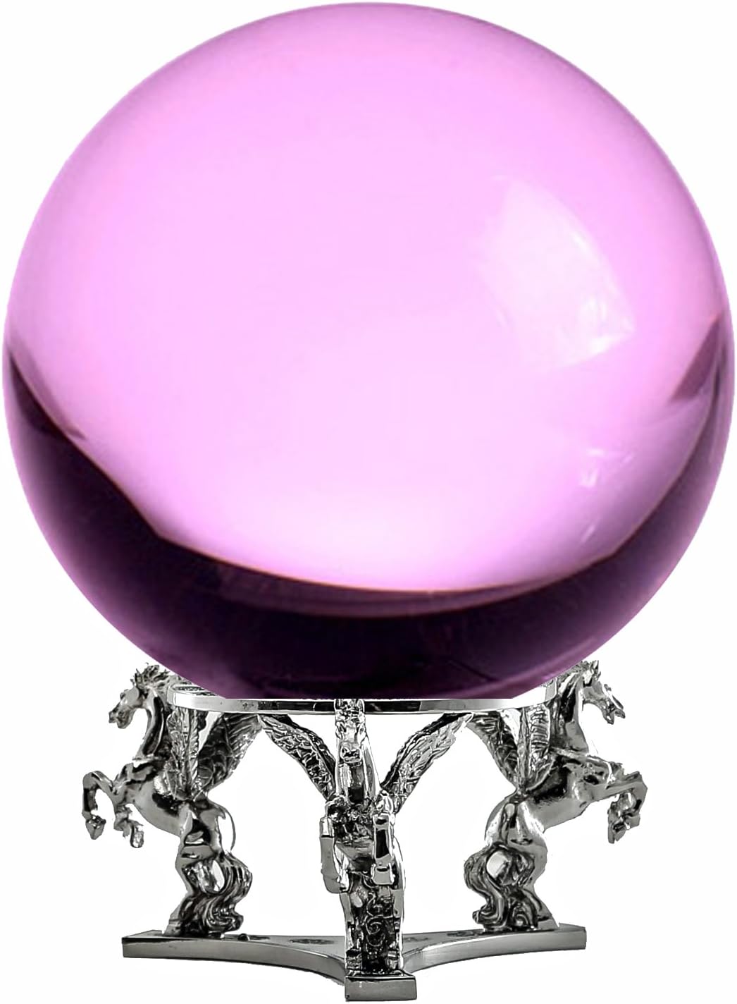 Amazon.com: Amlong Crystal Black Crystal Ball 130mm (5 inch) Including ...