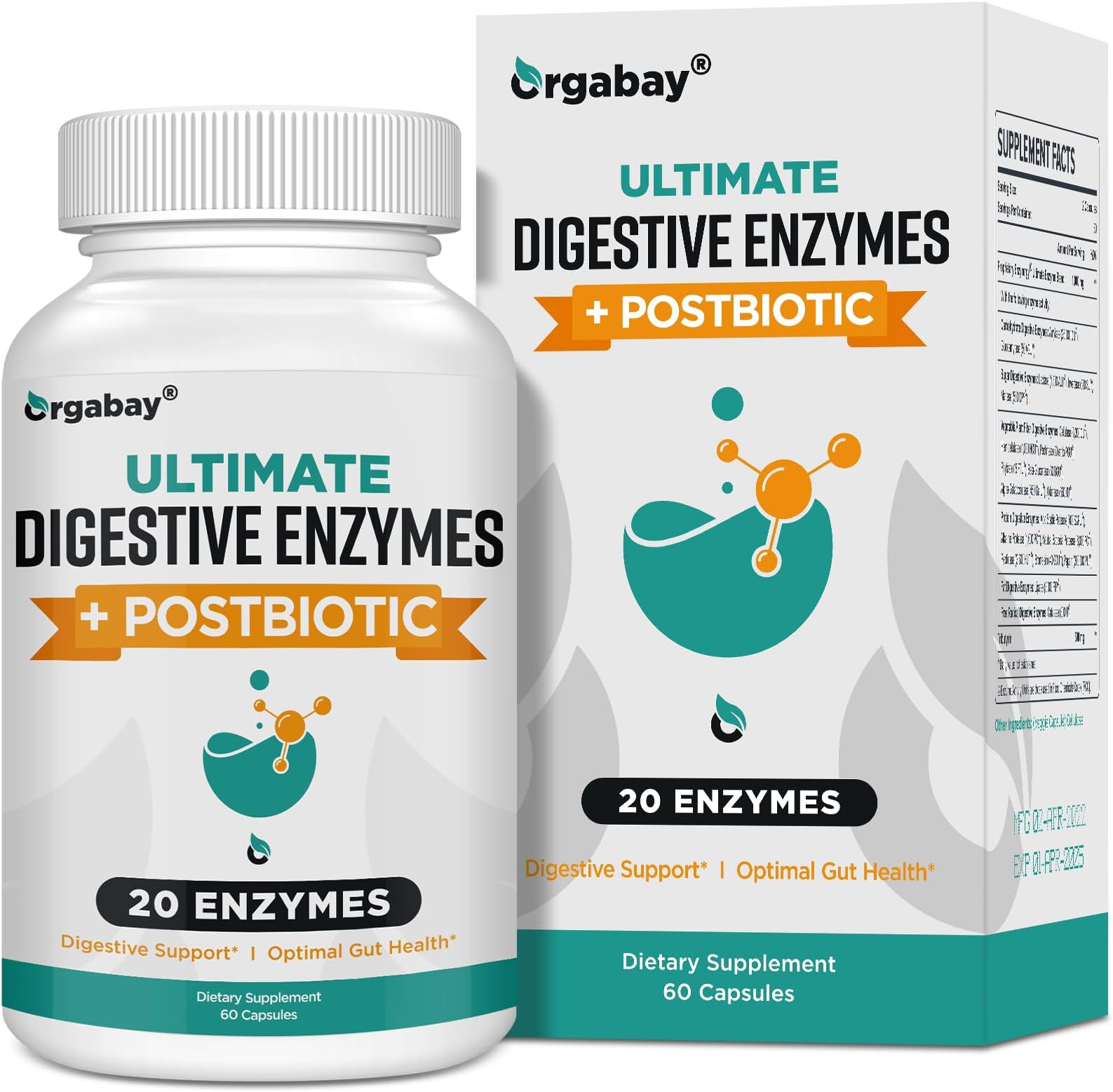 Amazon.com: 1MD MediZyme Complete Digestive Enzymes, 60 Capsules ...