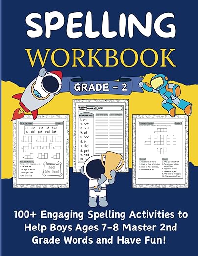 Amazon.com: Spelling Workbook Grade 2: 100+ Engaging Spelling ...