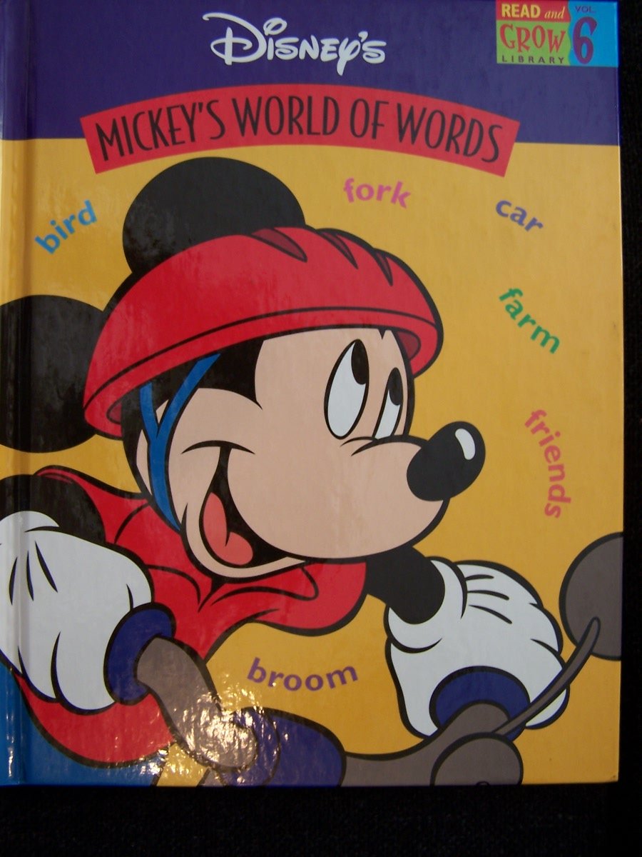 Mickey's World of Words: DISNEY: 9781885222817: Amazon.com: Books