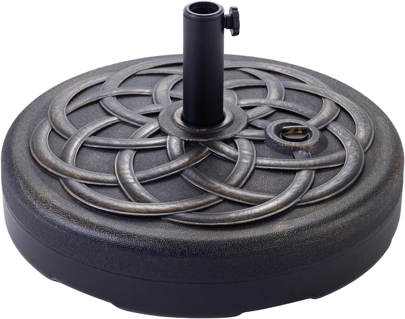 Amazon.com : C-Hopetree 26 lb Heavy Duty Round Base Stand for Outdoor ...