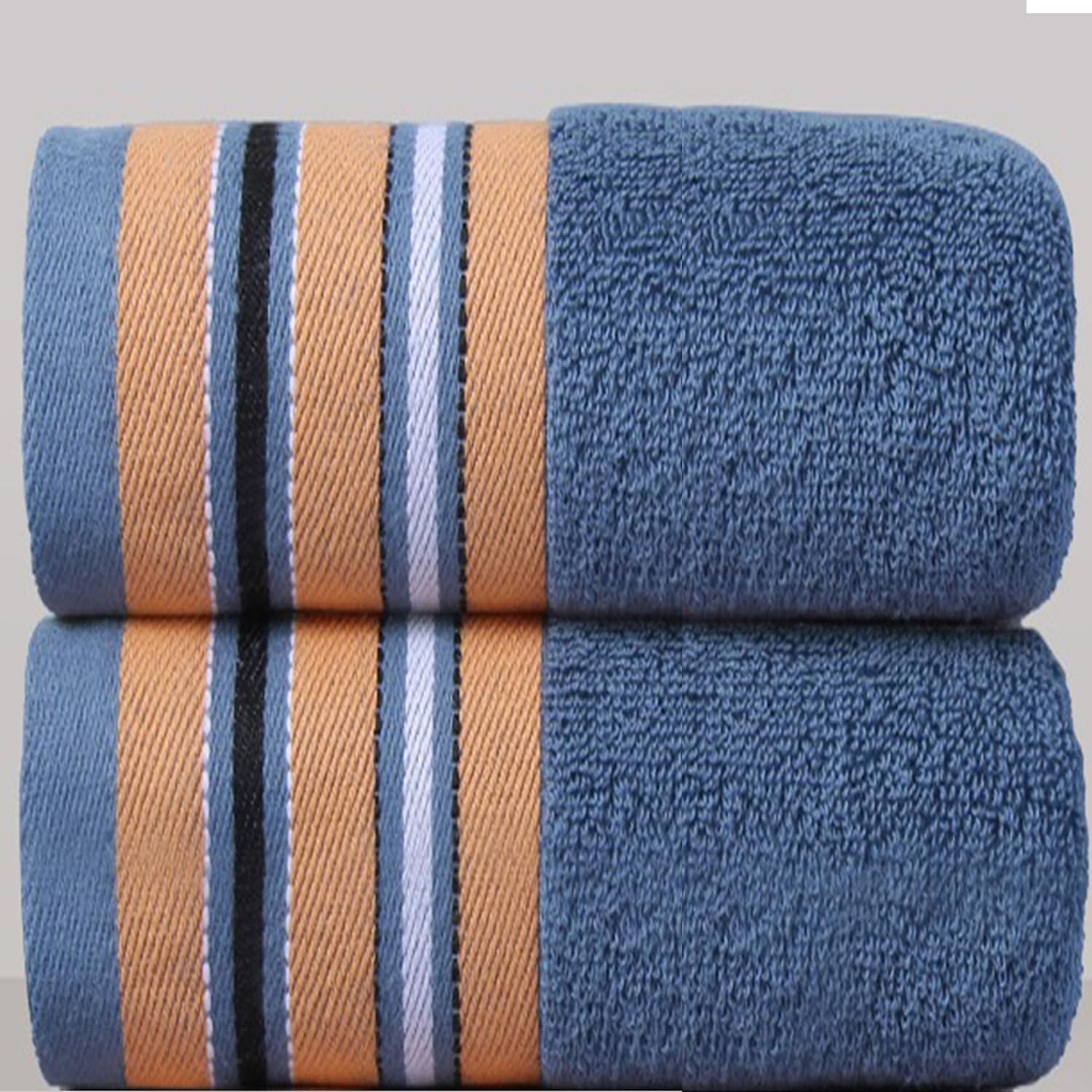 2pcs Bath Towels(70x140cm) Towel Sets/Hand Towels,Premium Cotton Towels ...