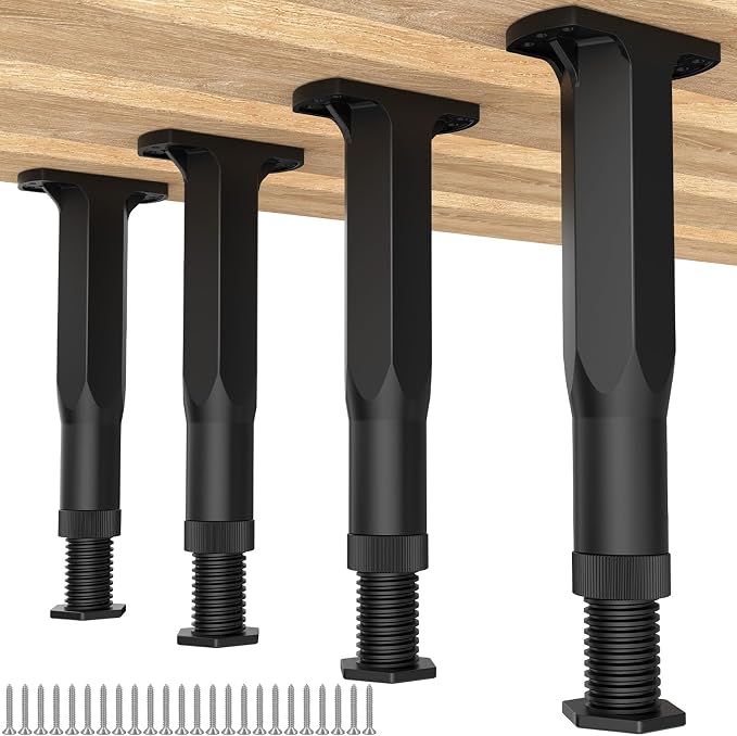 Amazon.com: GZQIUYI Replacement Bed Slats Support Legs, Adjustable ...