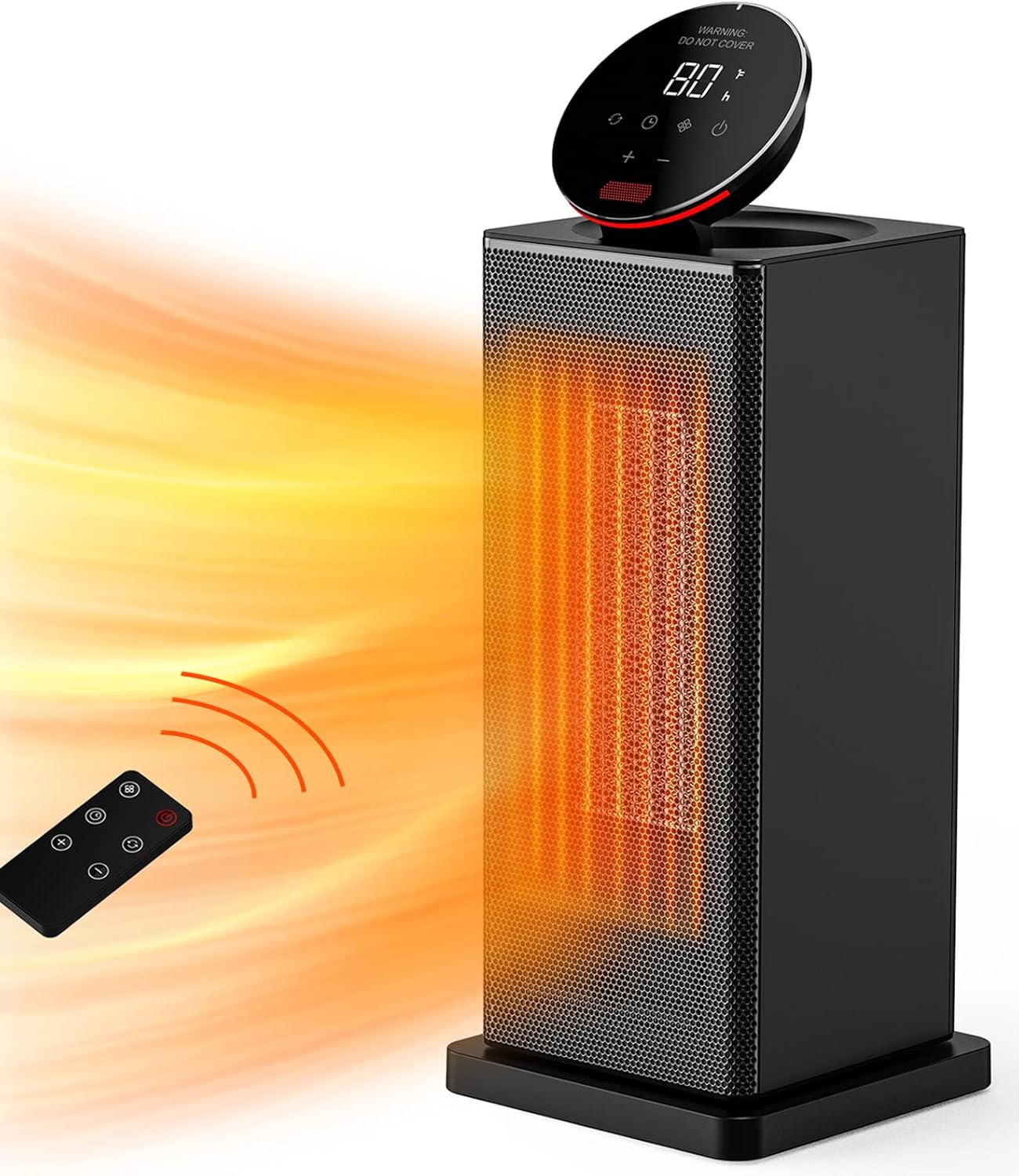 Remote Control Space Heater with Timer - 1500W Nepal | Ubuy