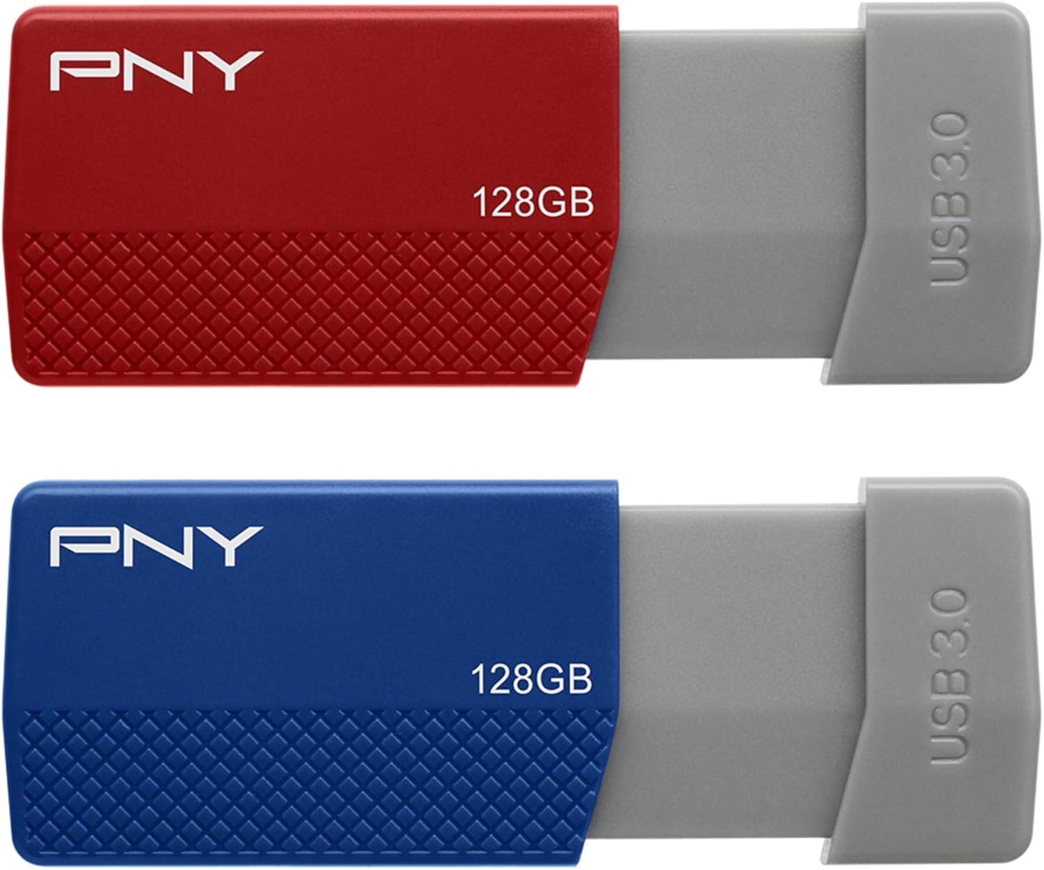 Amazon.com: PNY USB 3.0 Flash Drives, 128GB, Assorted Colors, Pack Of 2 ...