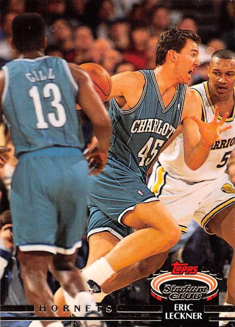 Amazon.com: Basketball NBA 1992-93 Stadium Club #94 Eric Leckner #94 NM ...