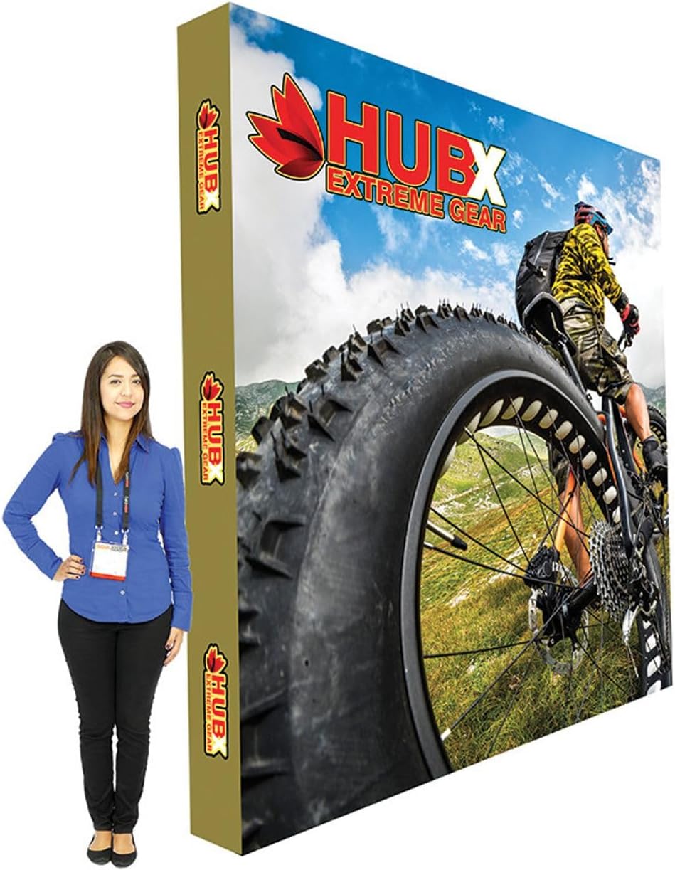 Amazon.com: Alghualy, Custom Fabric Pop Up Straight Display, Trade Show Display Backdrop Booth ...