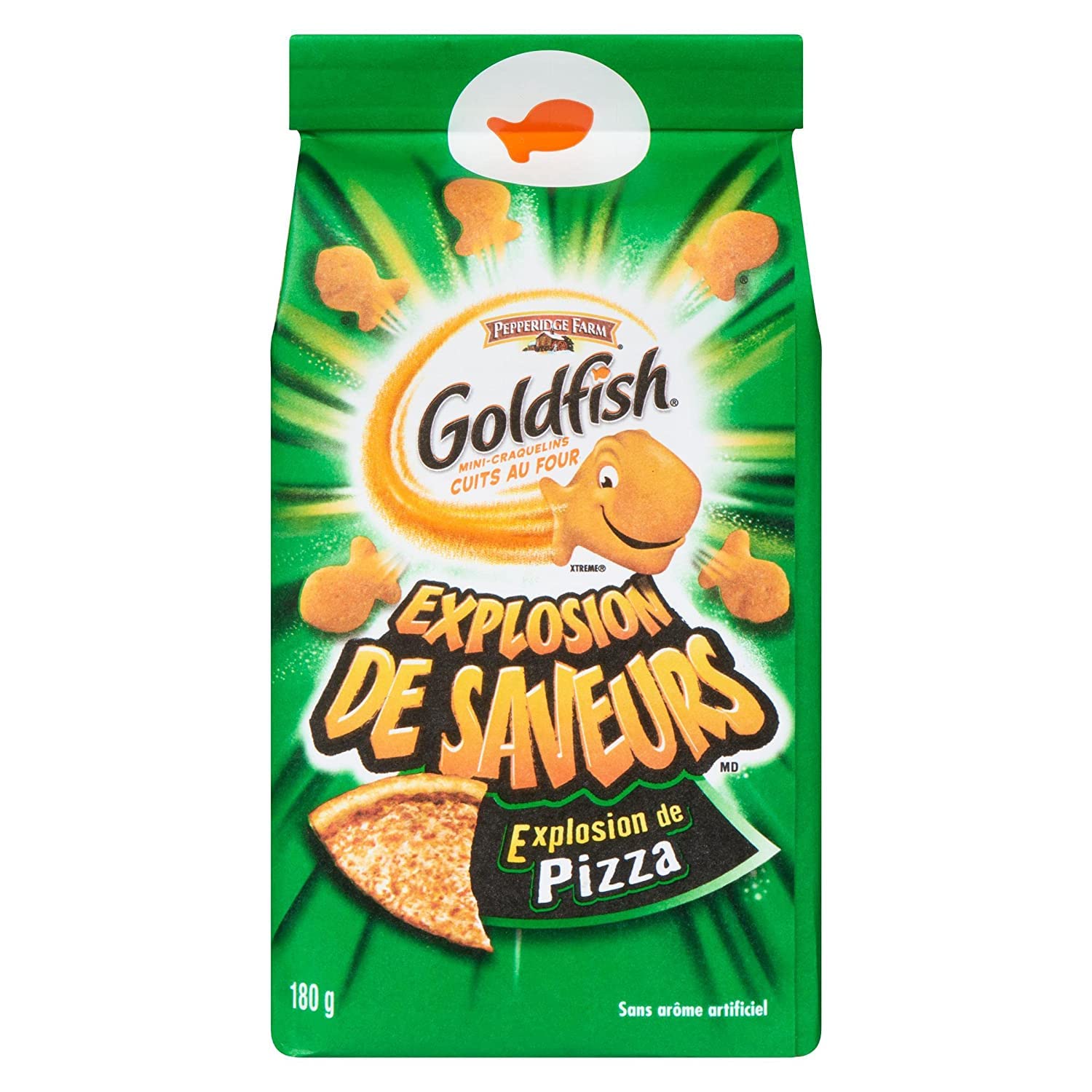 Goldfish Crackers Pizza