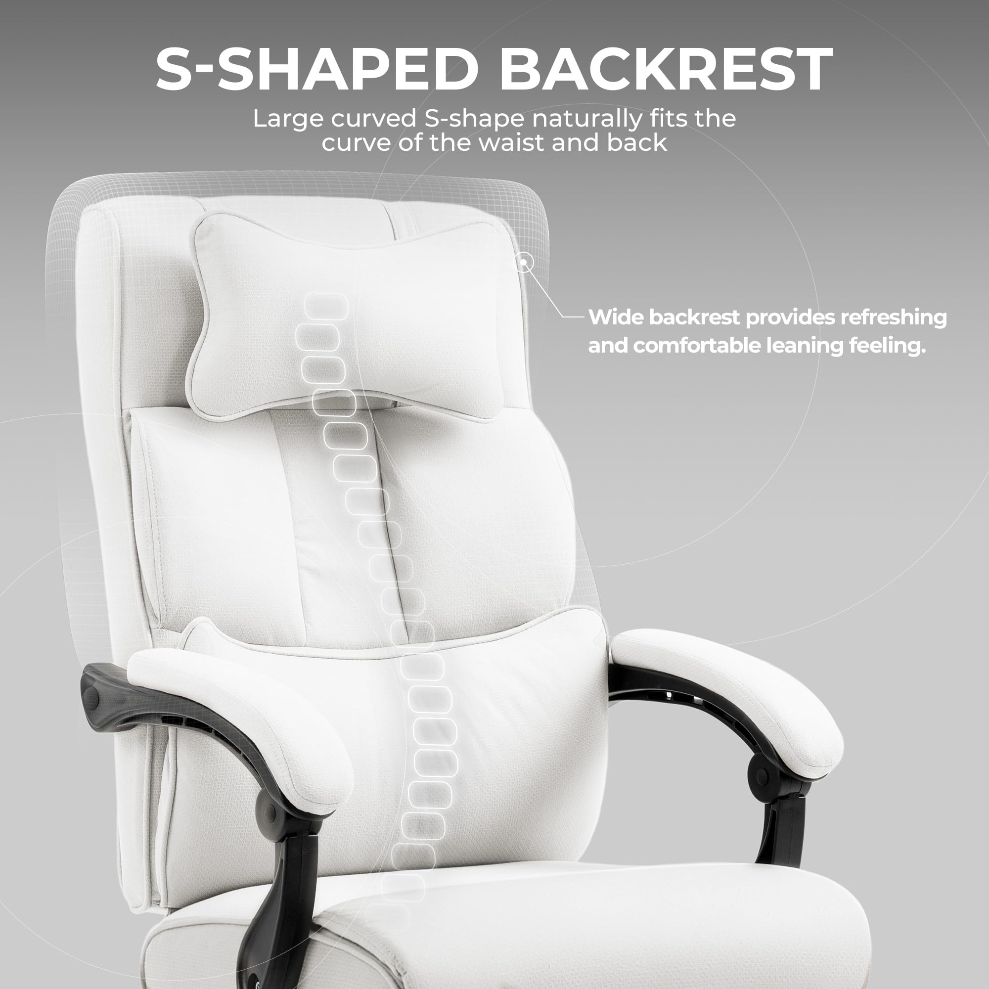 Snapklik.com : Dowinx Executive Office Chair Fabric