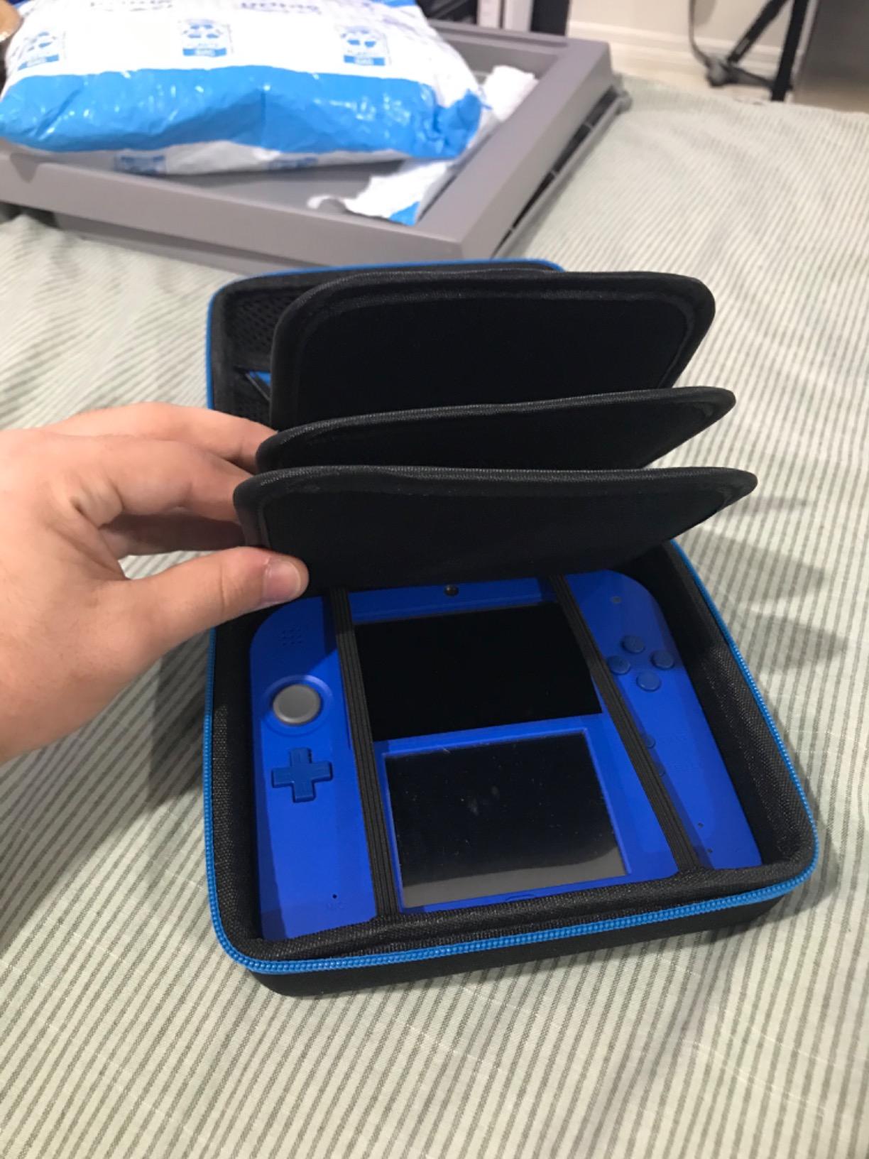 Amazon.com: AUSTOR Storage Case for Nintendo 2DS, Blue : Video Games