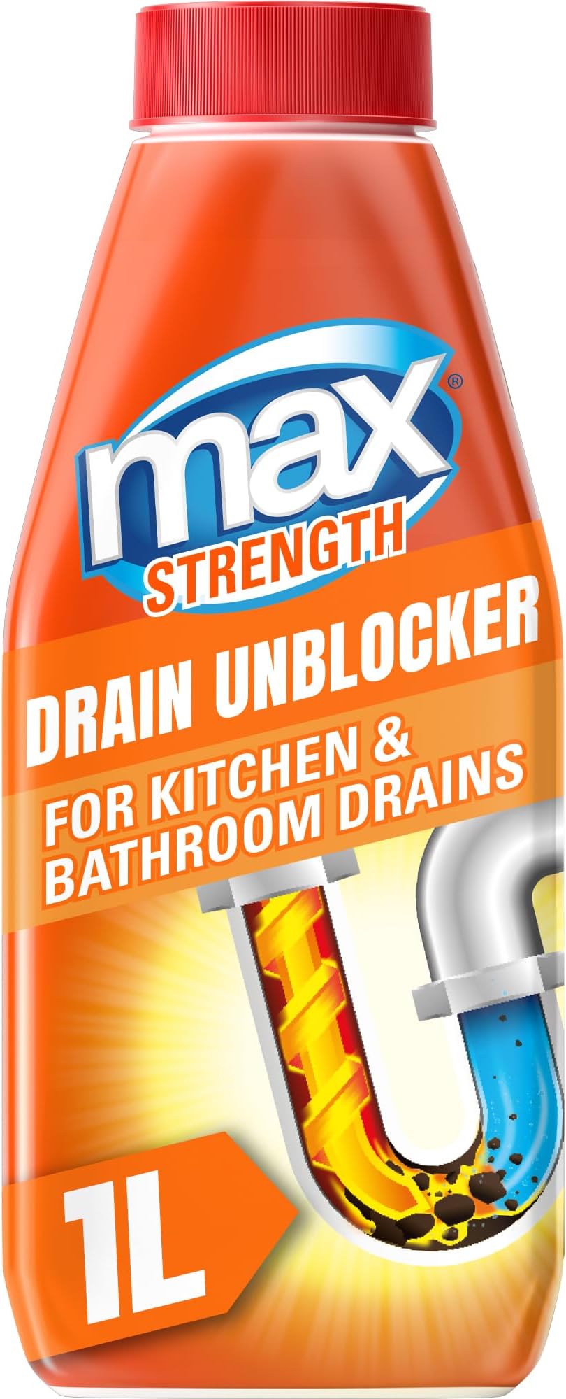Knock Out Sinks/Showers and Baths Unblocker, 500 ml : Amazon.co.uk: Grocery