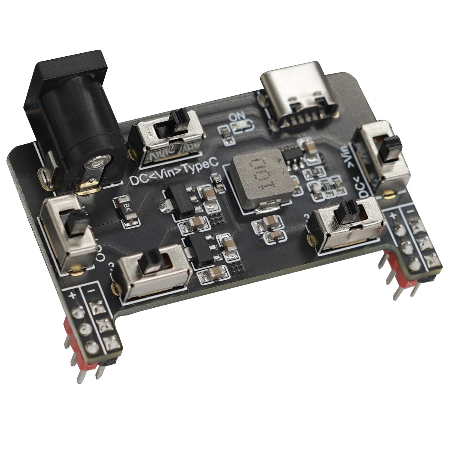 Treedix Breadboard Power Supply Module 3.3V/5.5V 0.15A/2A, With USB ...