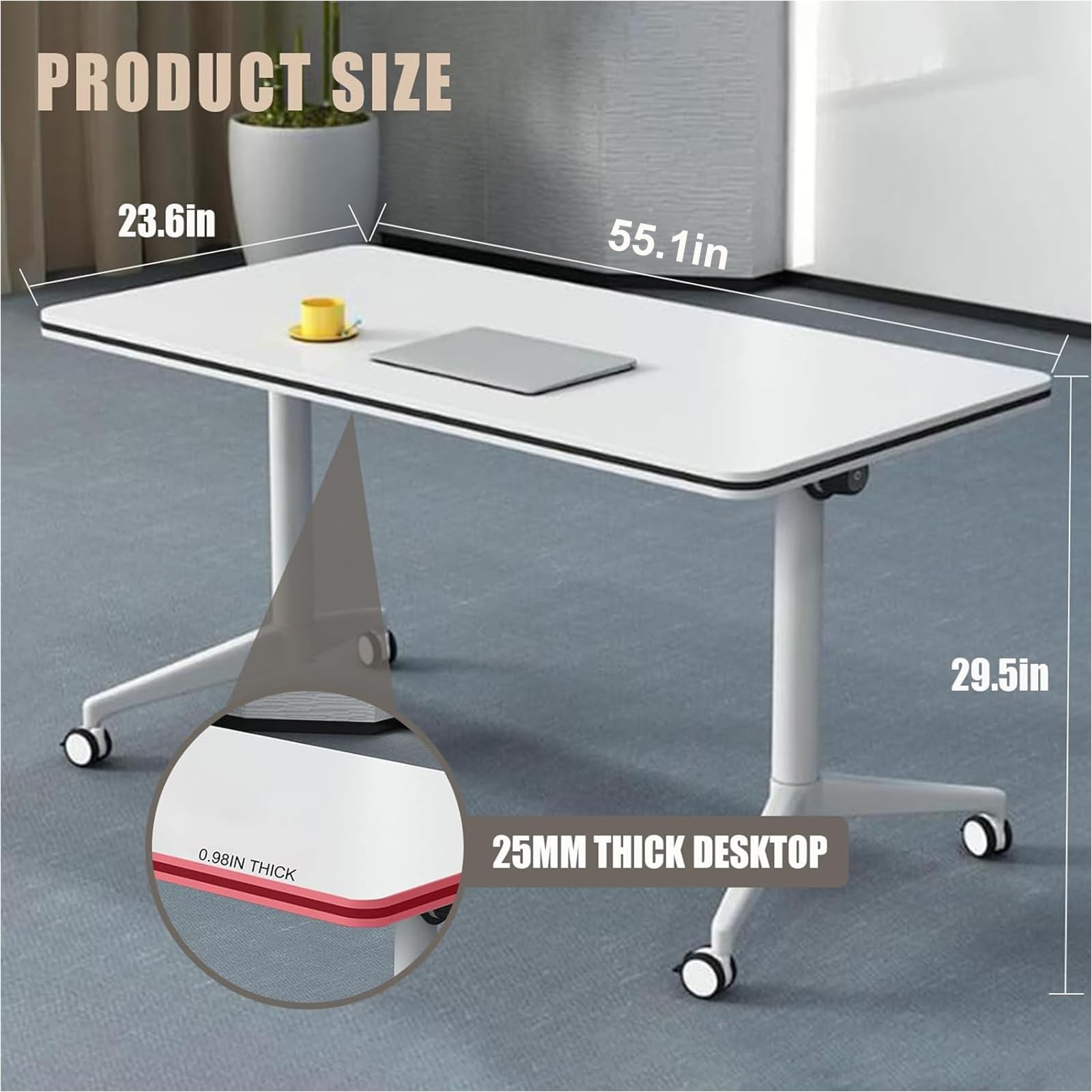 Seminar Table With Wheels