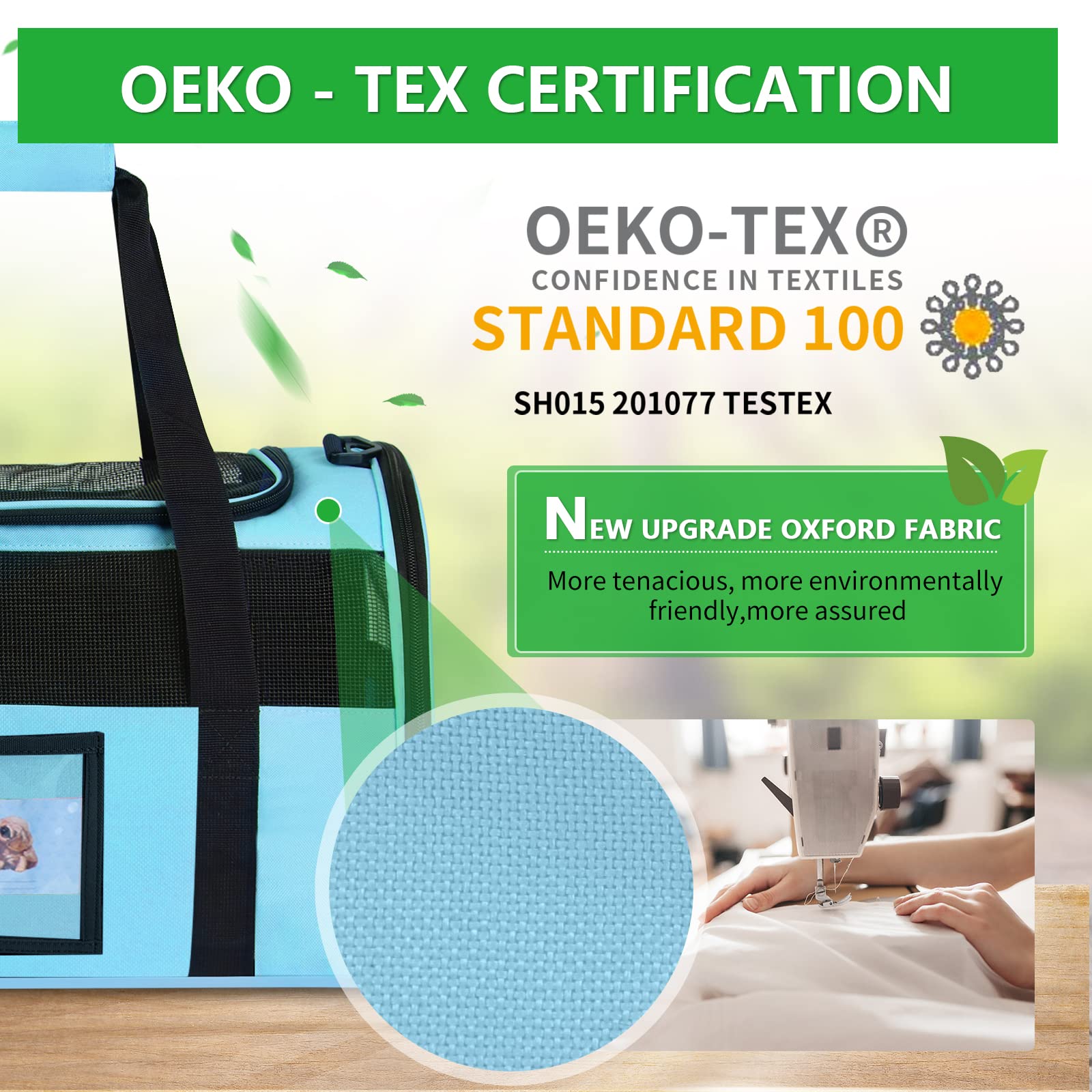 SECLATO Extra Large Pet Carrier 20 lbs+, Soft Sided Cat Carriers for ...