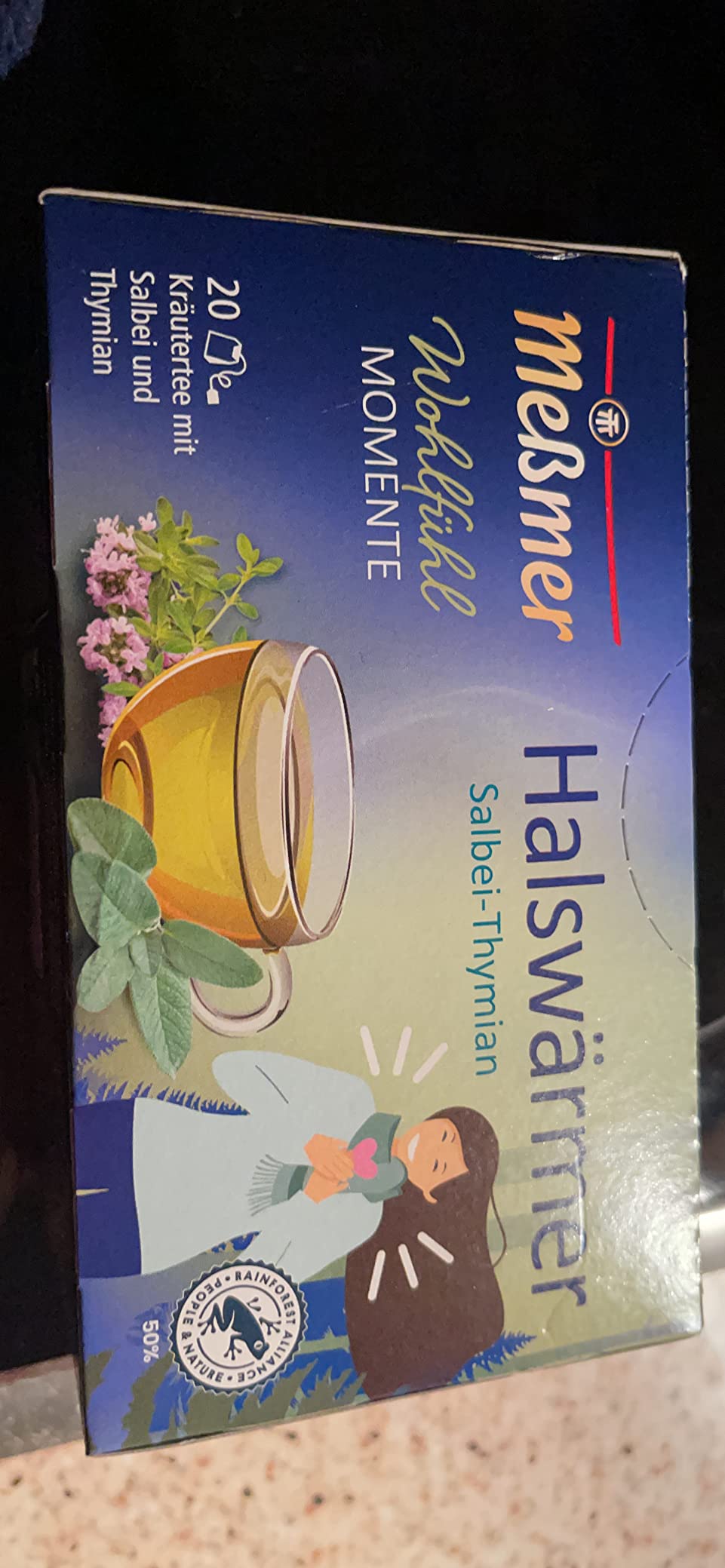 Meßmer DETOX YOUR FEELINGS | Brennnessel - Grüner Tee | 20 Teebeutel ...