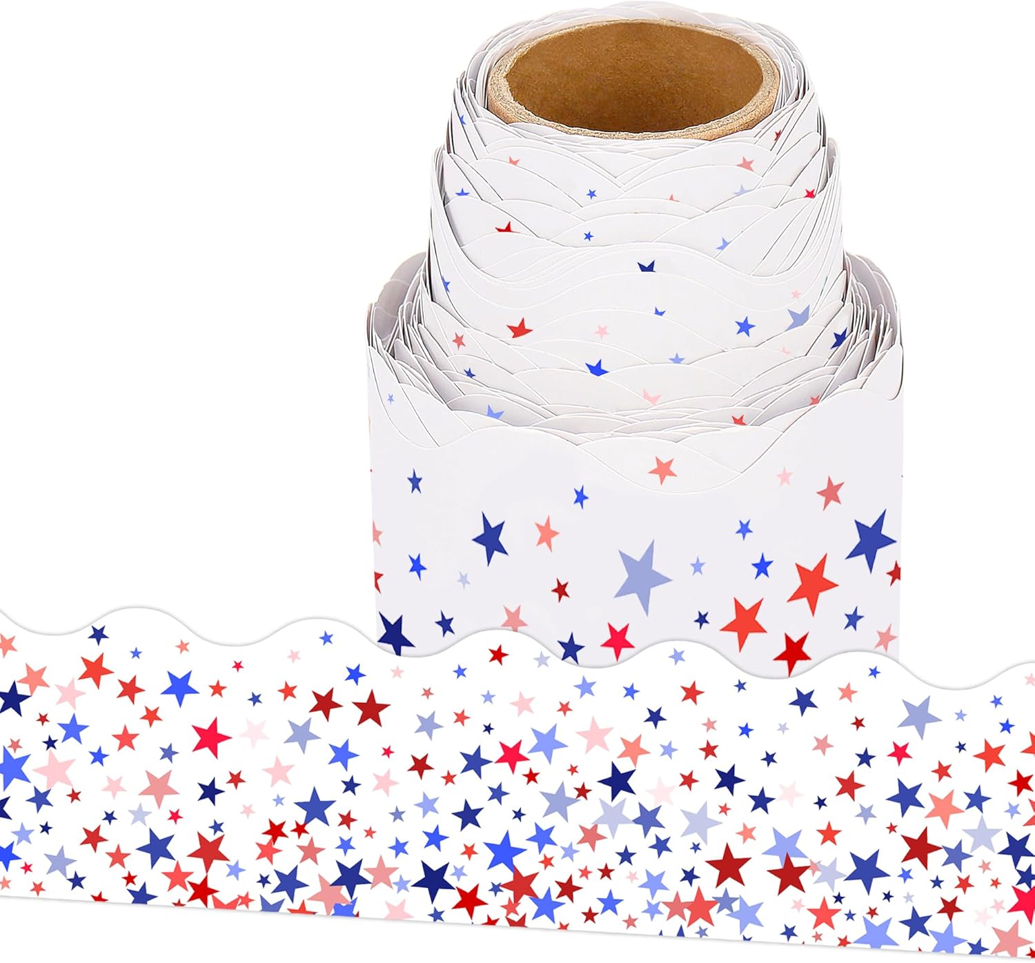 Amazon.com: Lucleag 36 Ft 4 of July Bulletin Board Border Roll ...