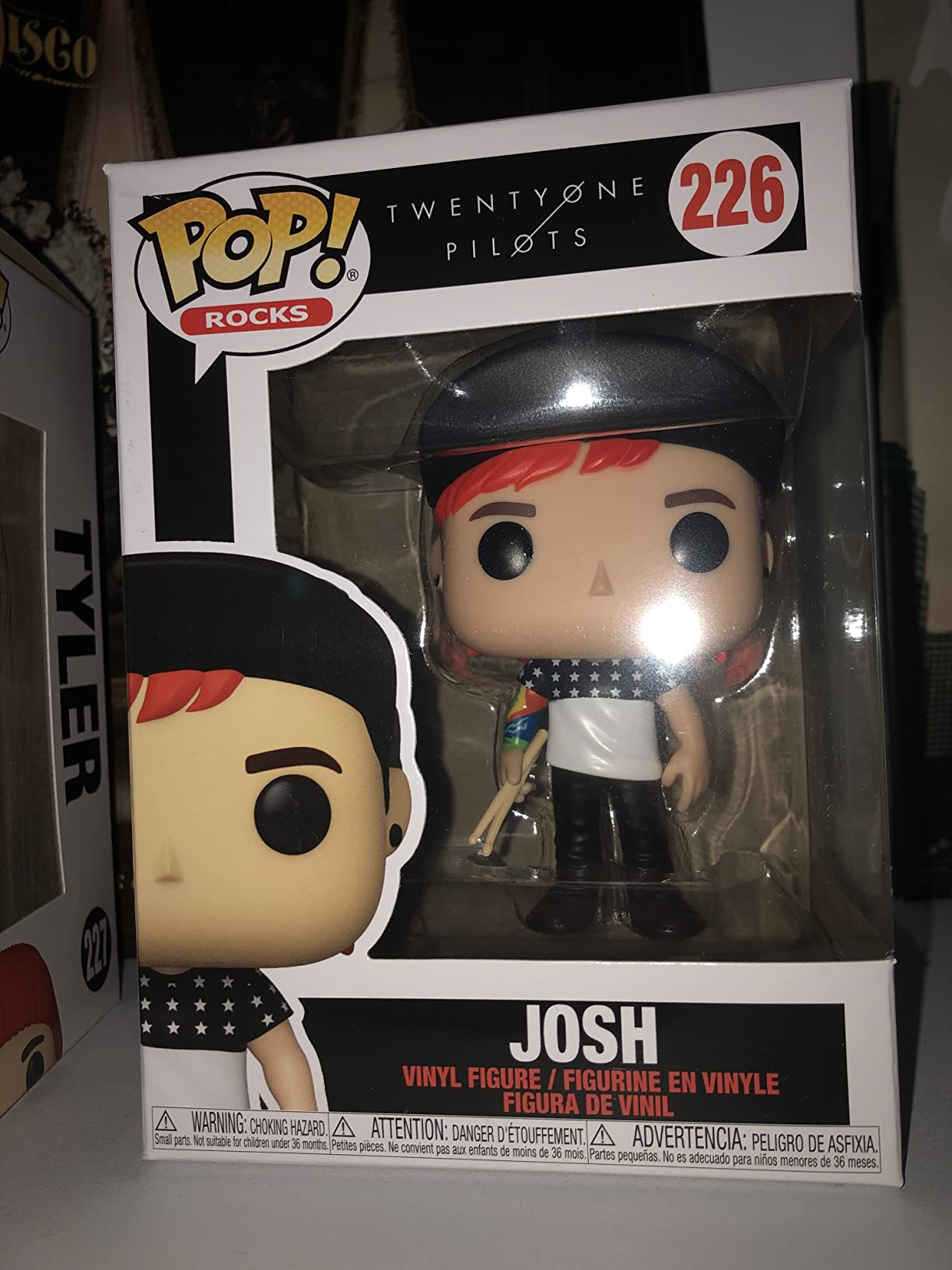Funko Pop! Rocks: Twenty One Pilots - Stressed Out Joshua Dun ...