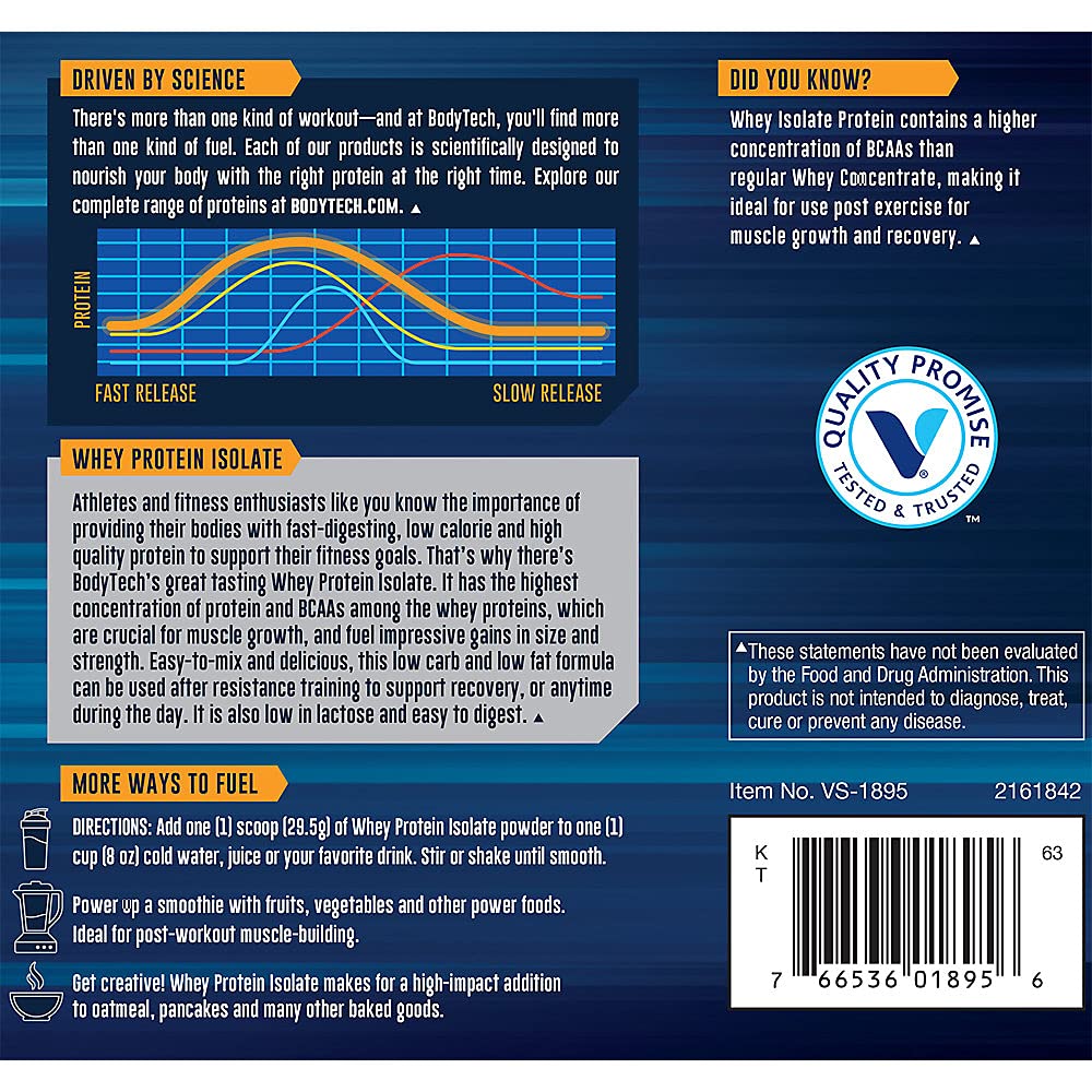 Snapklik.com : BODYTECH Whey Protein Isolate Powder - Fruity Cereal