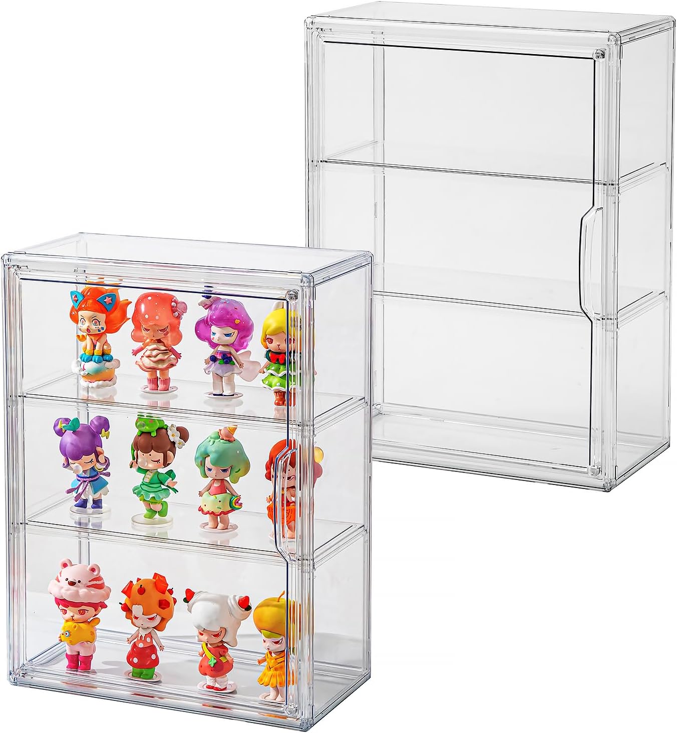 Amazon.com: JOYMOMO Acrylic Display Case 4 Layer Mini Action Storage ...