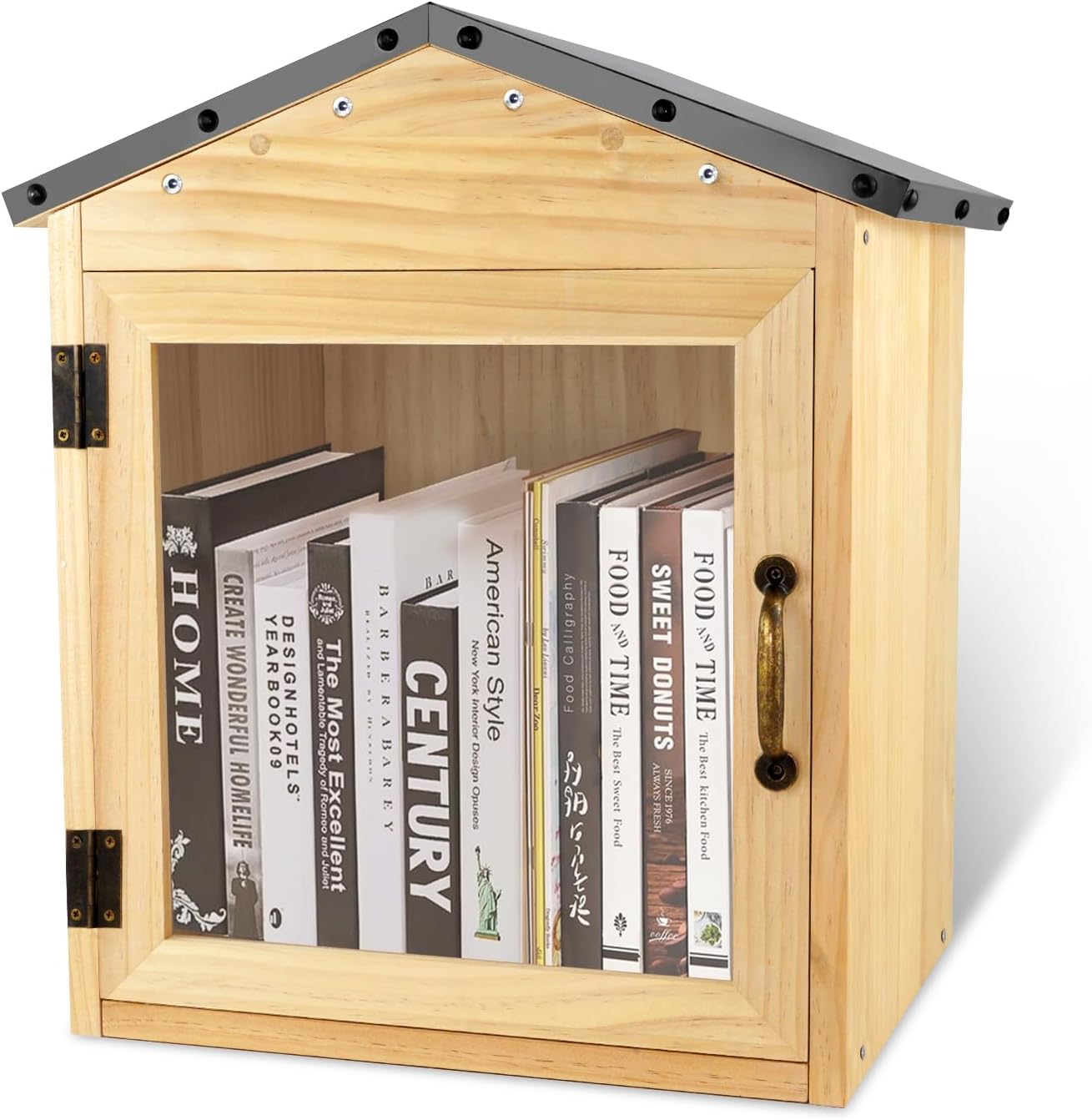 Amazon.com: Ozzptuu Outdoor Library Box Literature Exchange Box Outdoor ...