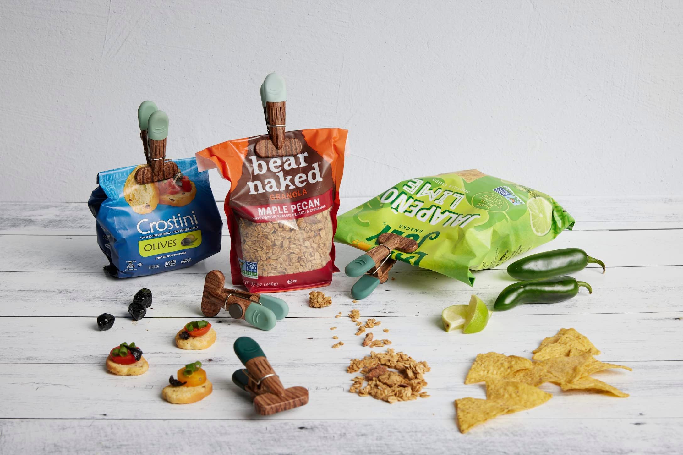 Amazon.com : Phantom Chef Set of 5 Bag Clips | Durable, Long-Lasting ...