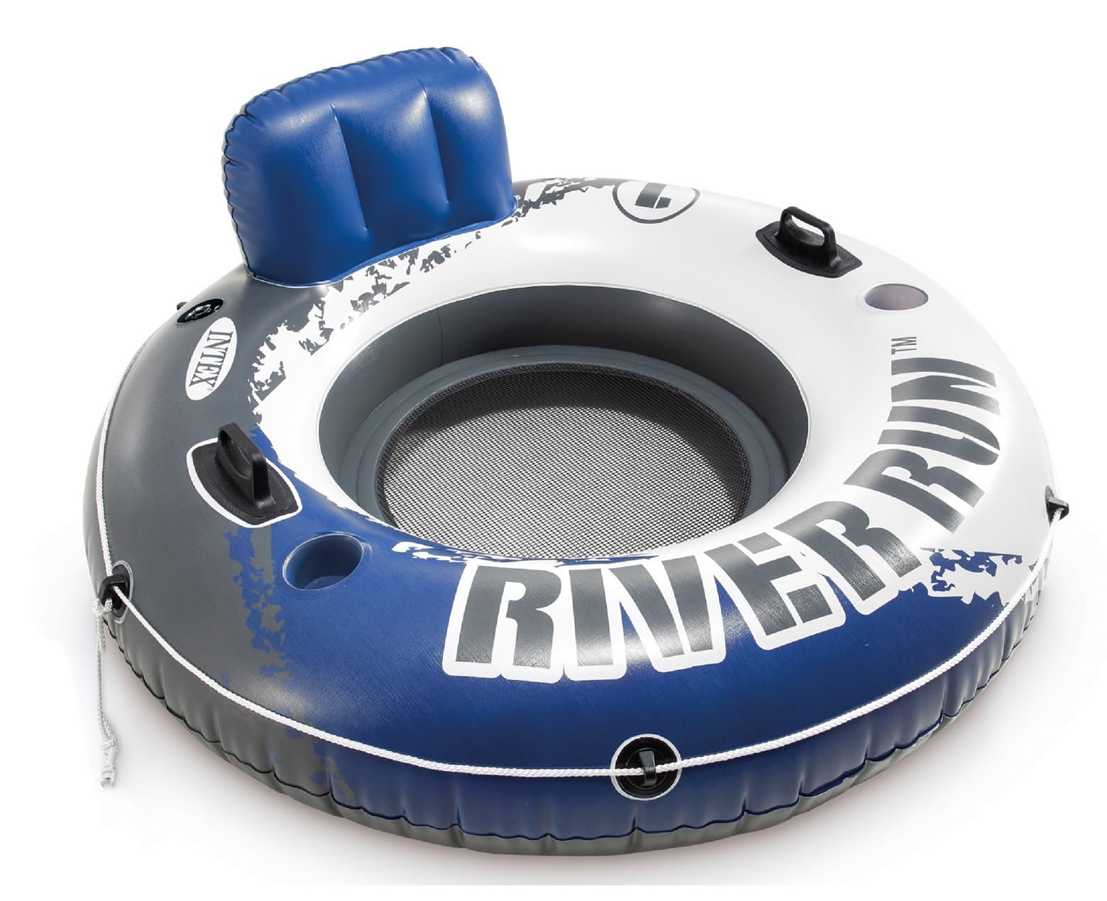 Amazon.com: Intex River Run I Sport Lounge, Inflatable Water Float, 53 ...