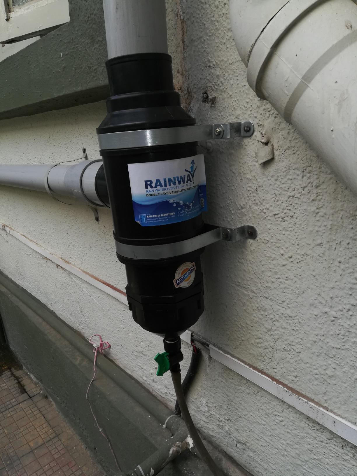 Rainway Rainwater Filter for 1500 Sqft Catchment Area (90mm) : Amazon ...