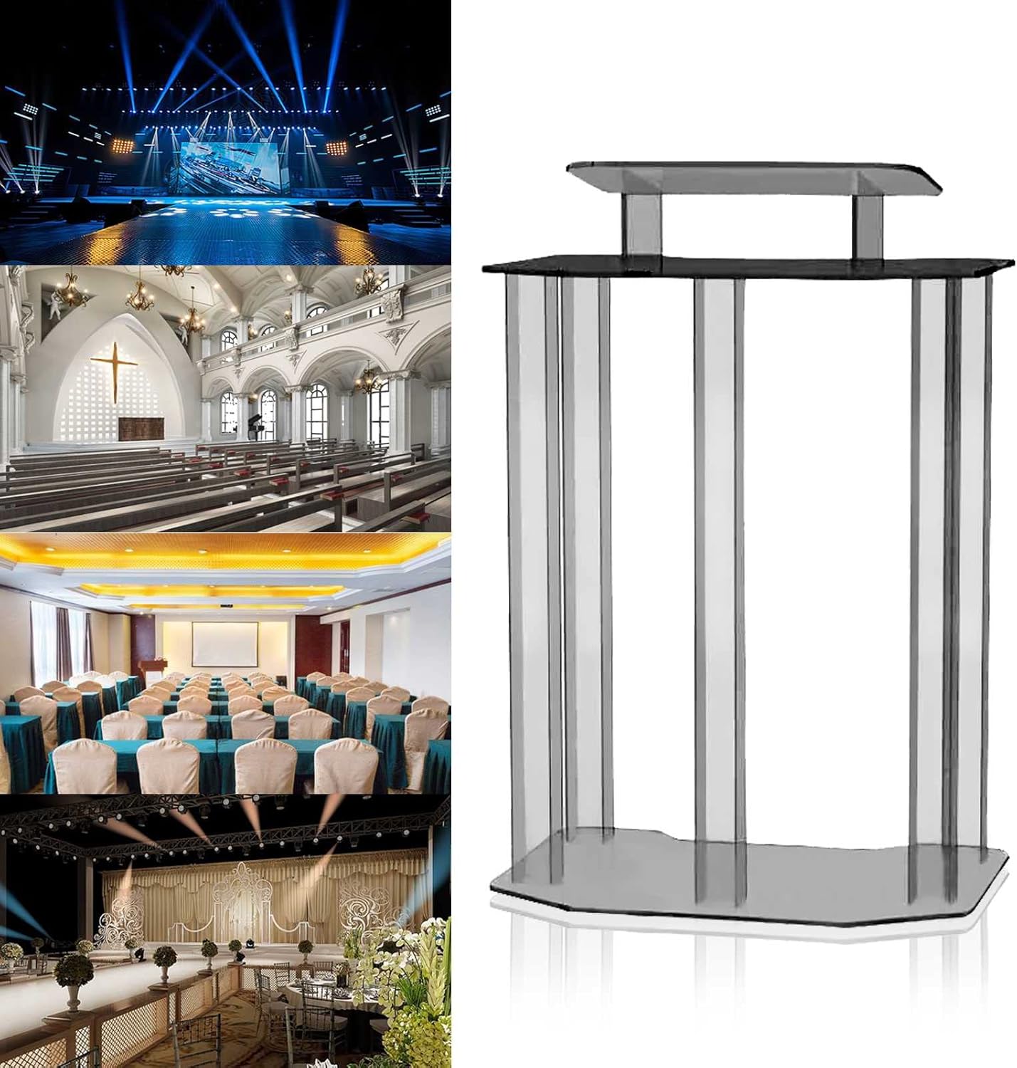 Lectern Stand Buy Acrylic Podium Stand Church Lectern Pulpit Floor ...