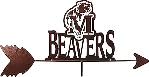 Amazon.com : SWEN Products Minot State Beavers Weathervane ...