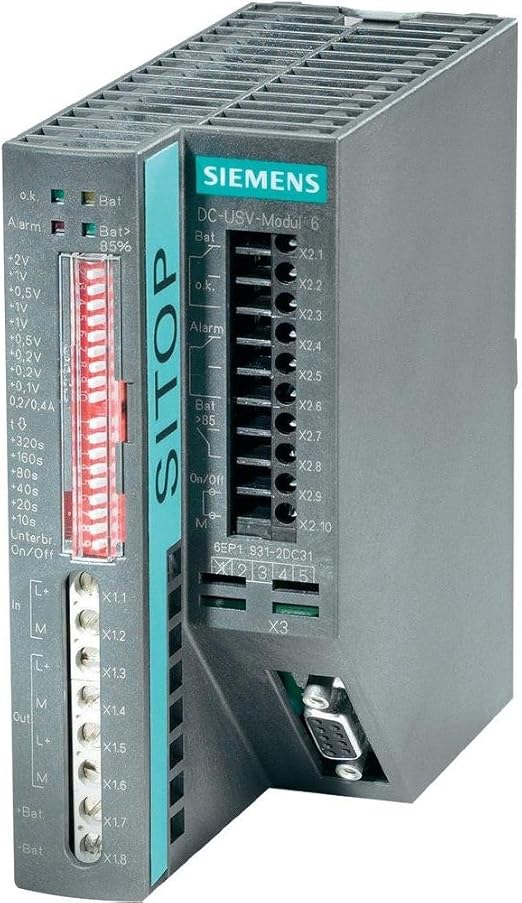 Siemens SITOP DC-UPS Module 15A DC 24V USB Industrial UPS System ...