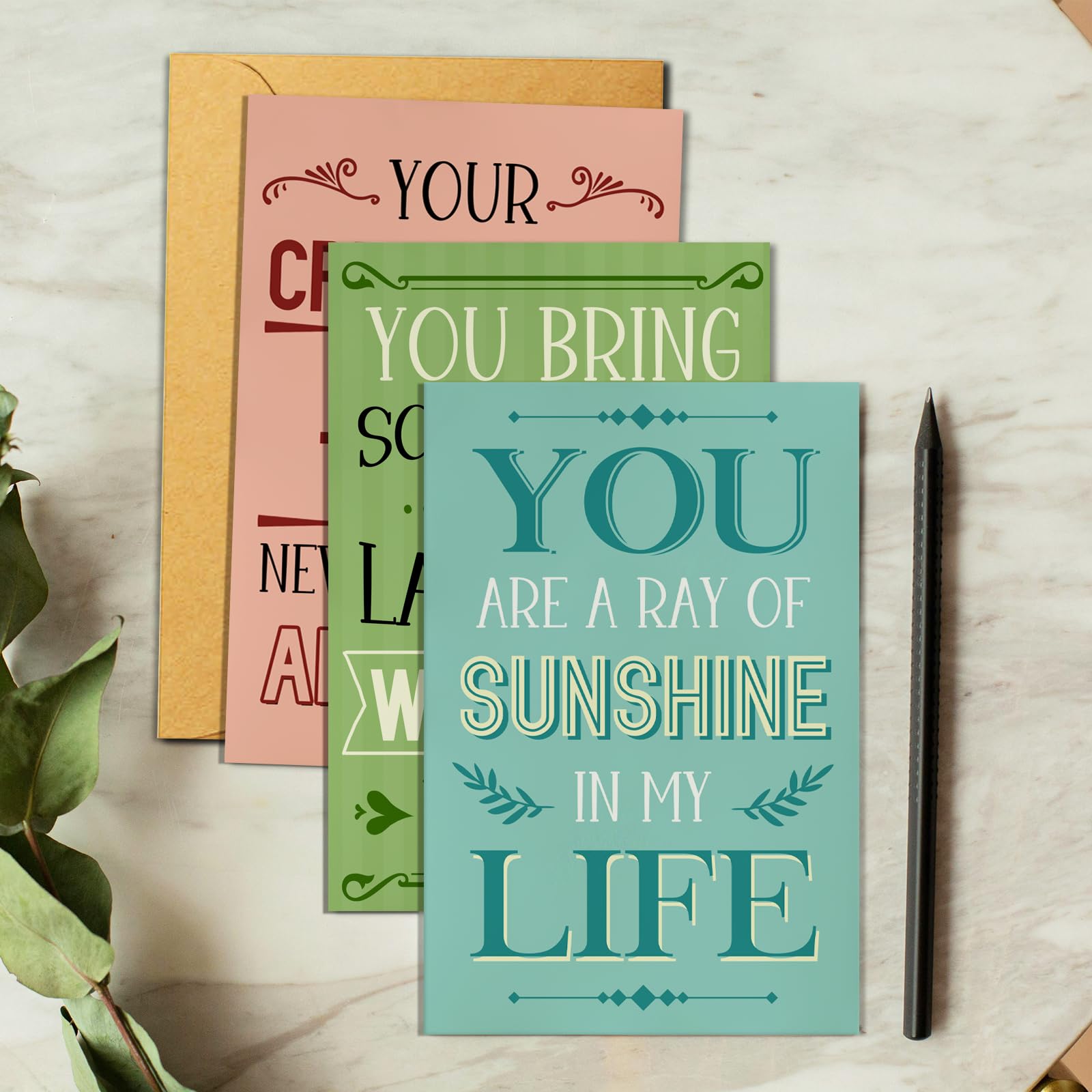 Snapklik.com : Employees Appreciation Cards Bulk, Thank You ...