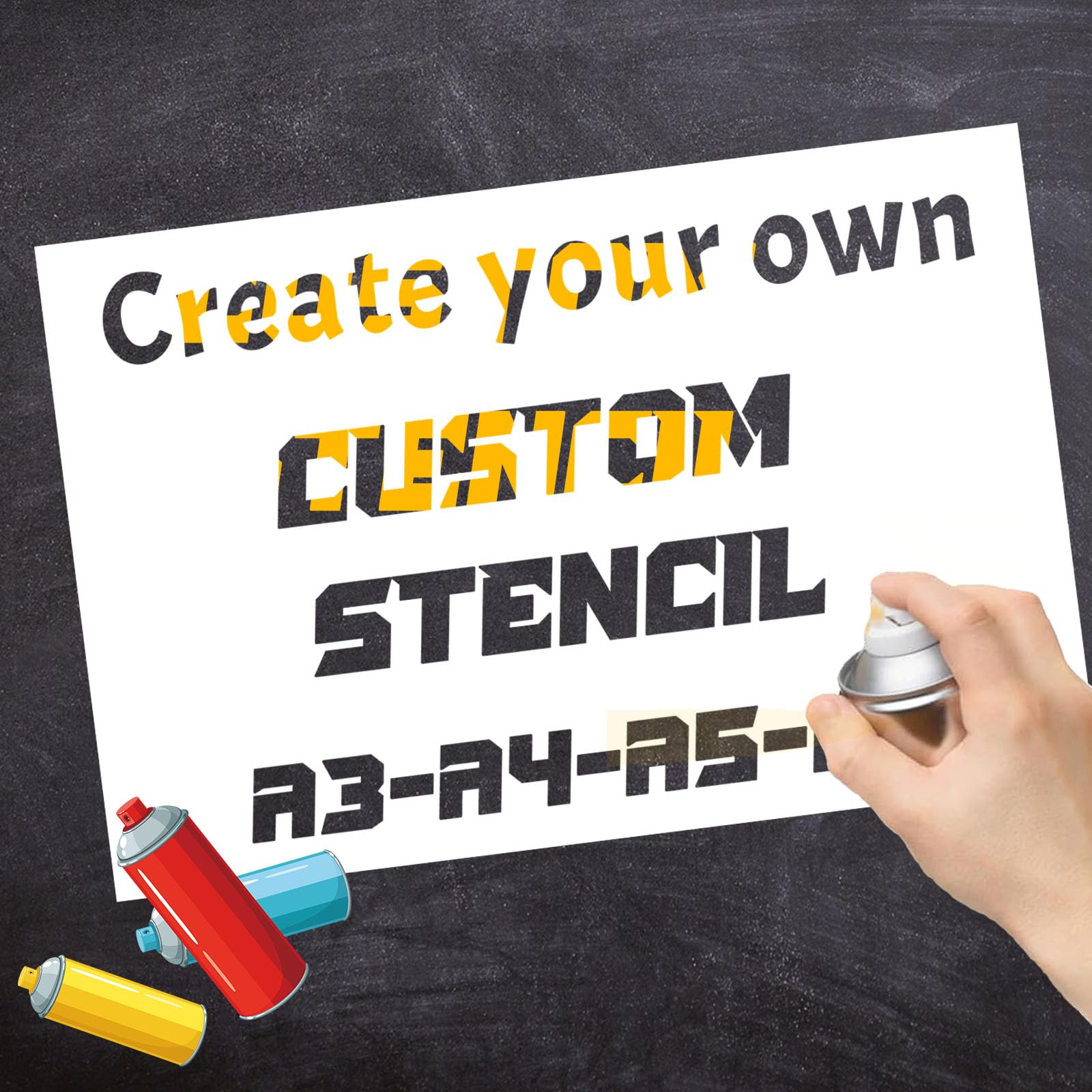 Creating A Stencil Spray Paint