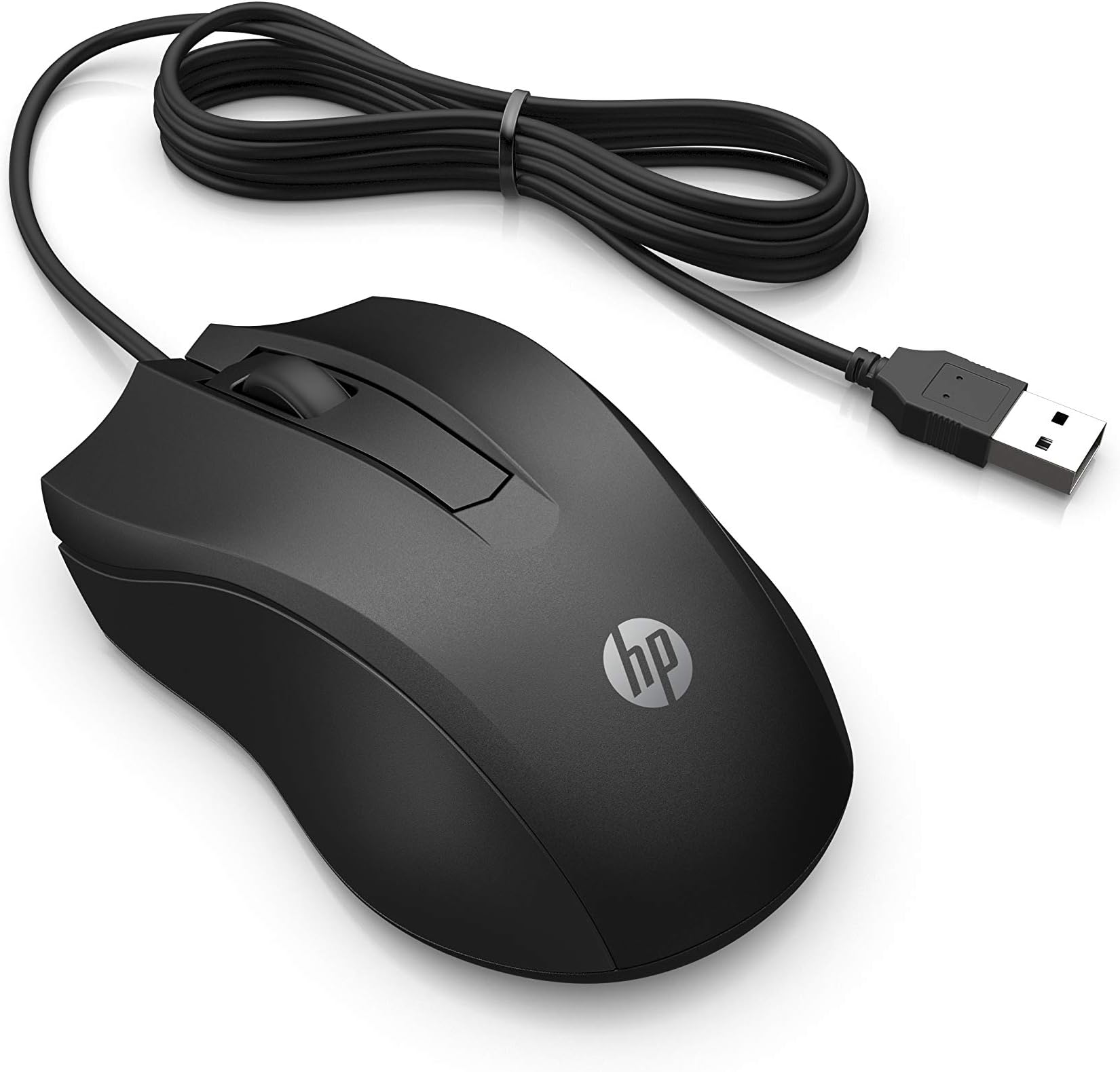 Logitech B100 Maus mit Kabel, USB-Anschluss, 800 DPI Optischer Sensor ...
