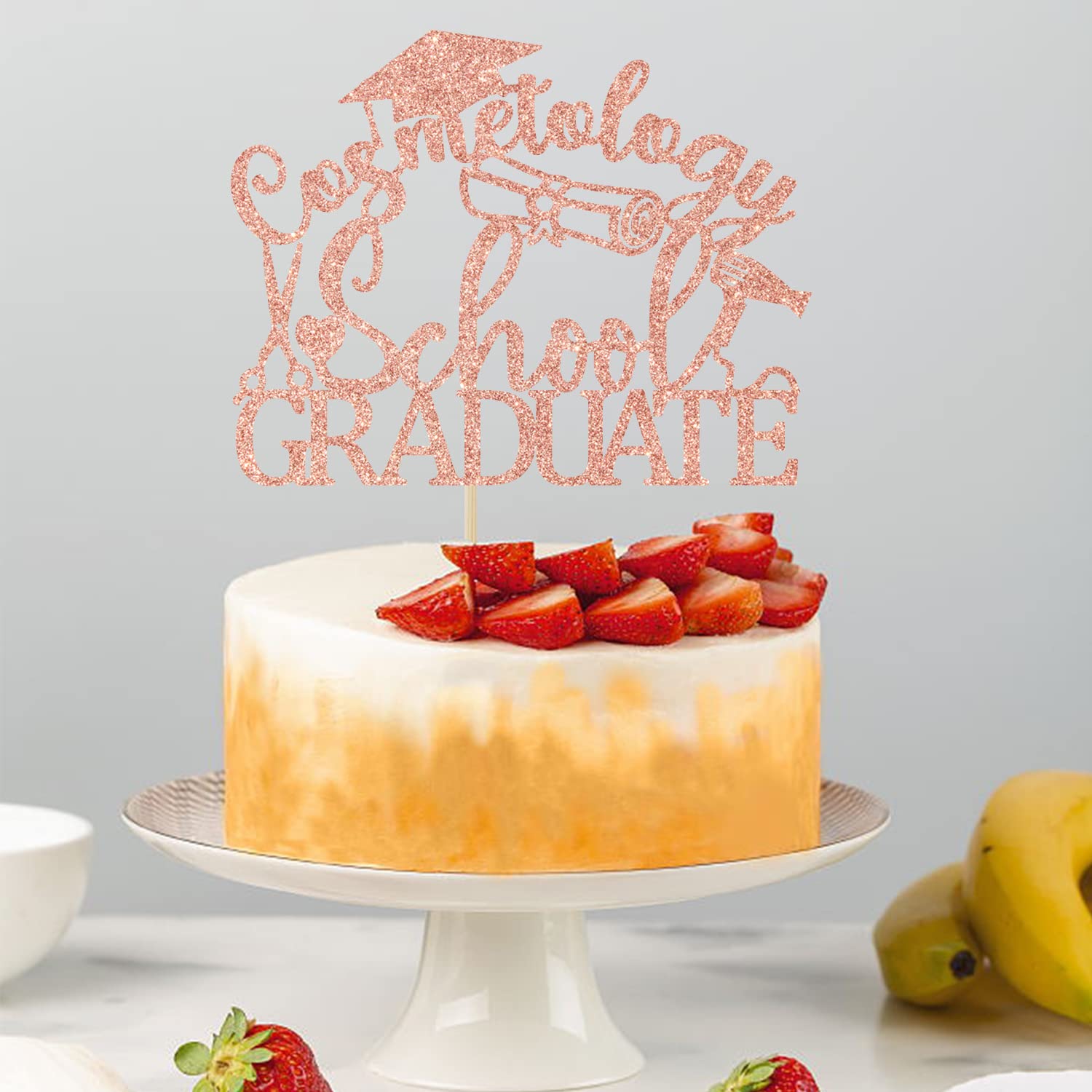 Snapklik.com : Cosmetology School Graduate Cake Topper, Congrats Barber ...