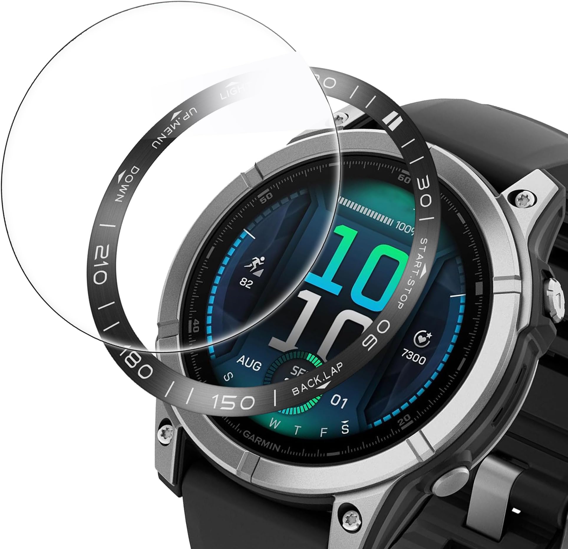 Amazon.com: Abanen Stainless Steel Watch Bezel for Garmin Fenix 8 51mm ...